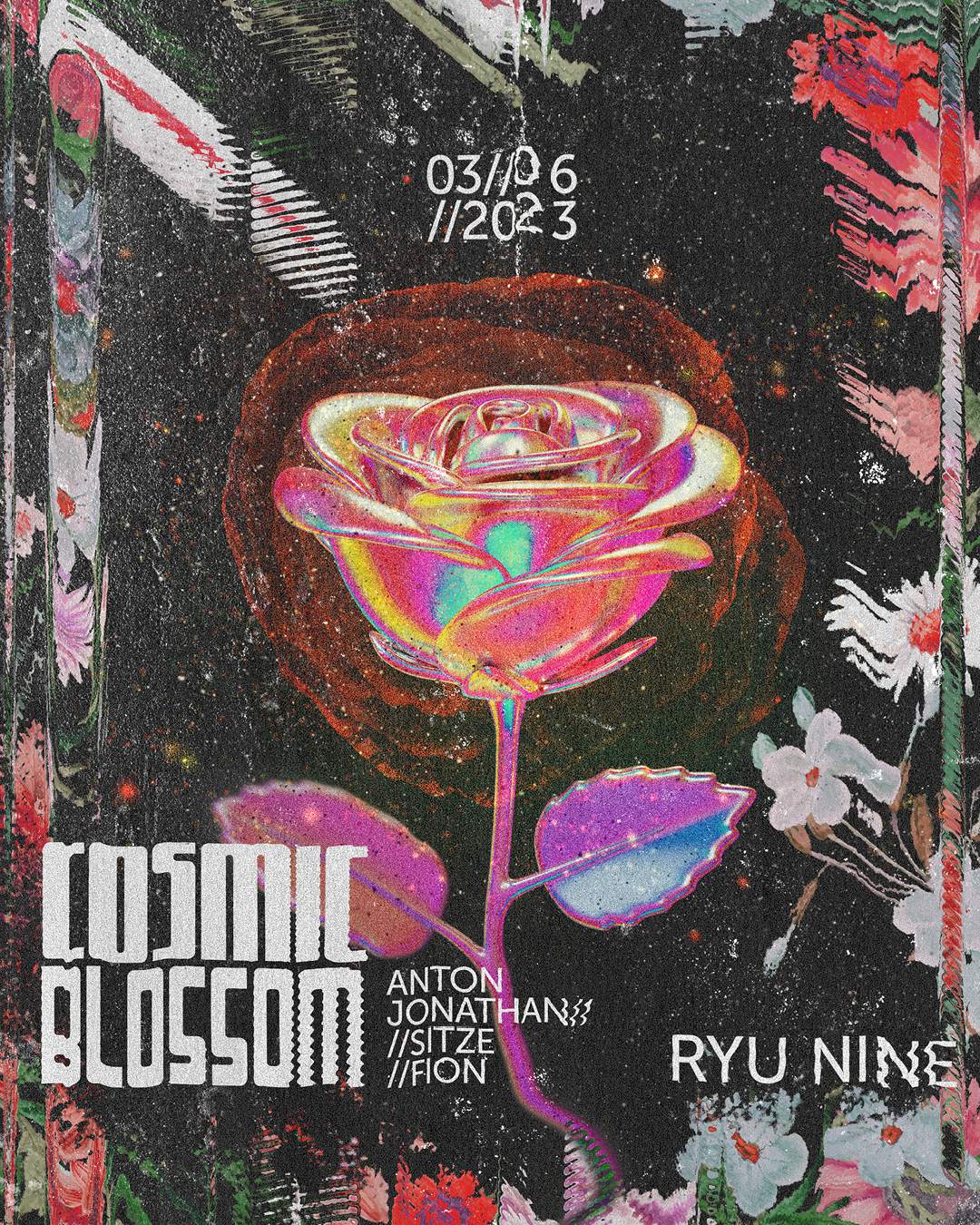 COSMIC BLOSSOM with Anton Jonathan, Sitze, Fion bei Ryu Nine, Hamburg