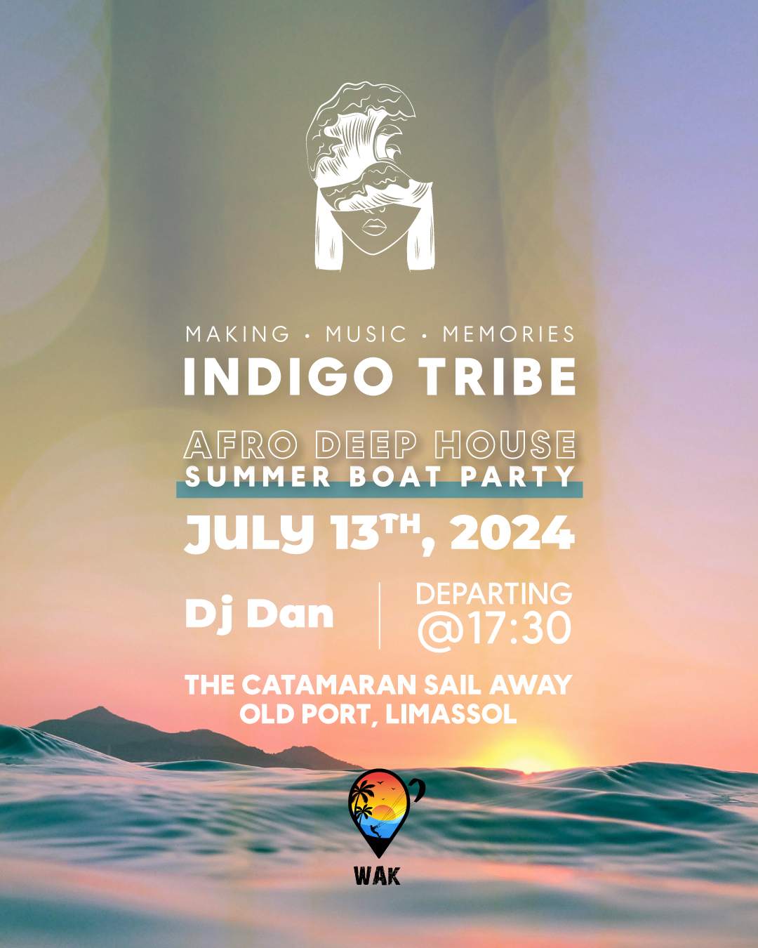 Indigo Tribe Summer Boat Party at TBA - Catamaran Sail Away , Cyprus