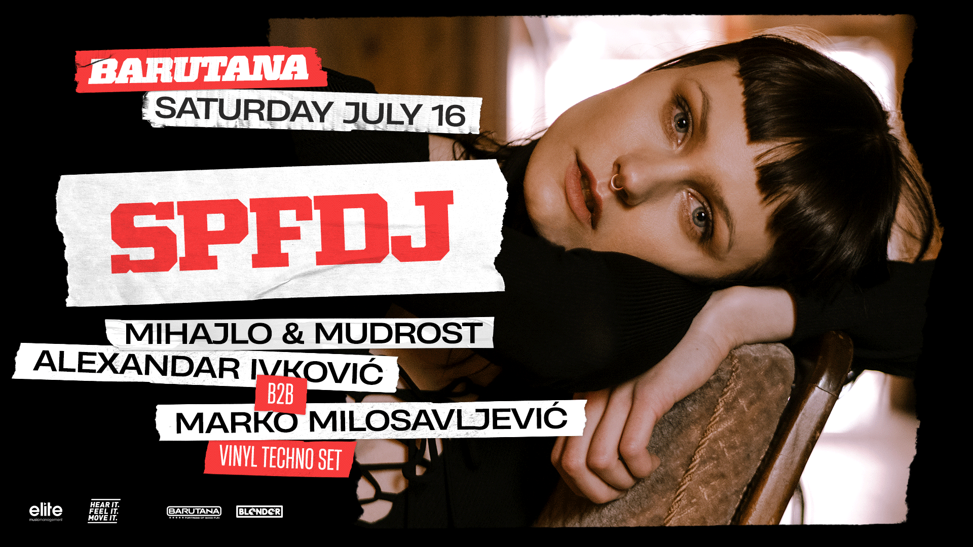 SPFDJ at Barutana, Belgrade