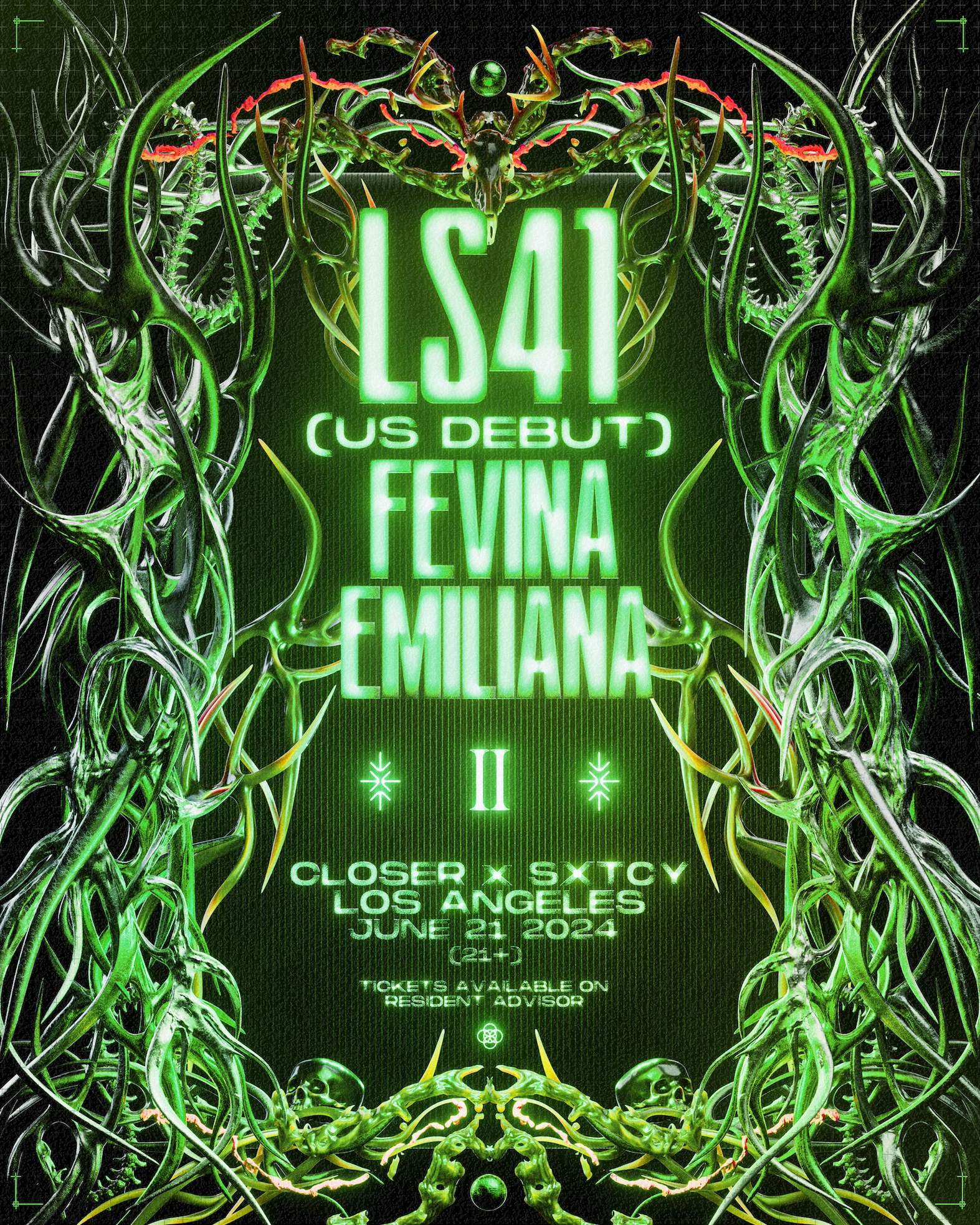 CLOSER x SXTCY present LS41 (US debut) at TBA - DTLA, Los Angeles