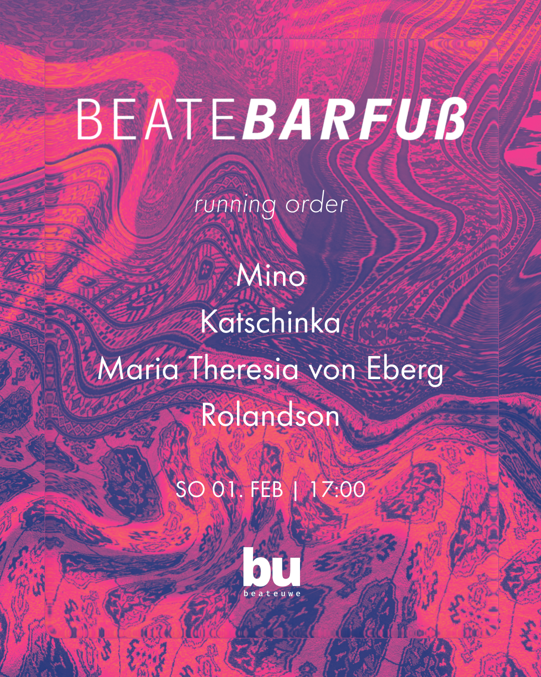 Beate Barfuß /// Mino, Katschinka, Maria Theresia von Eberg, Rolandson ...