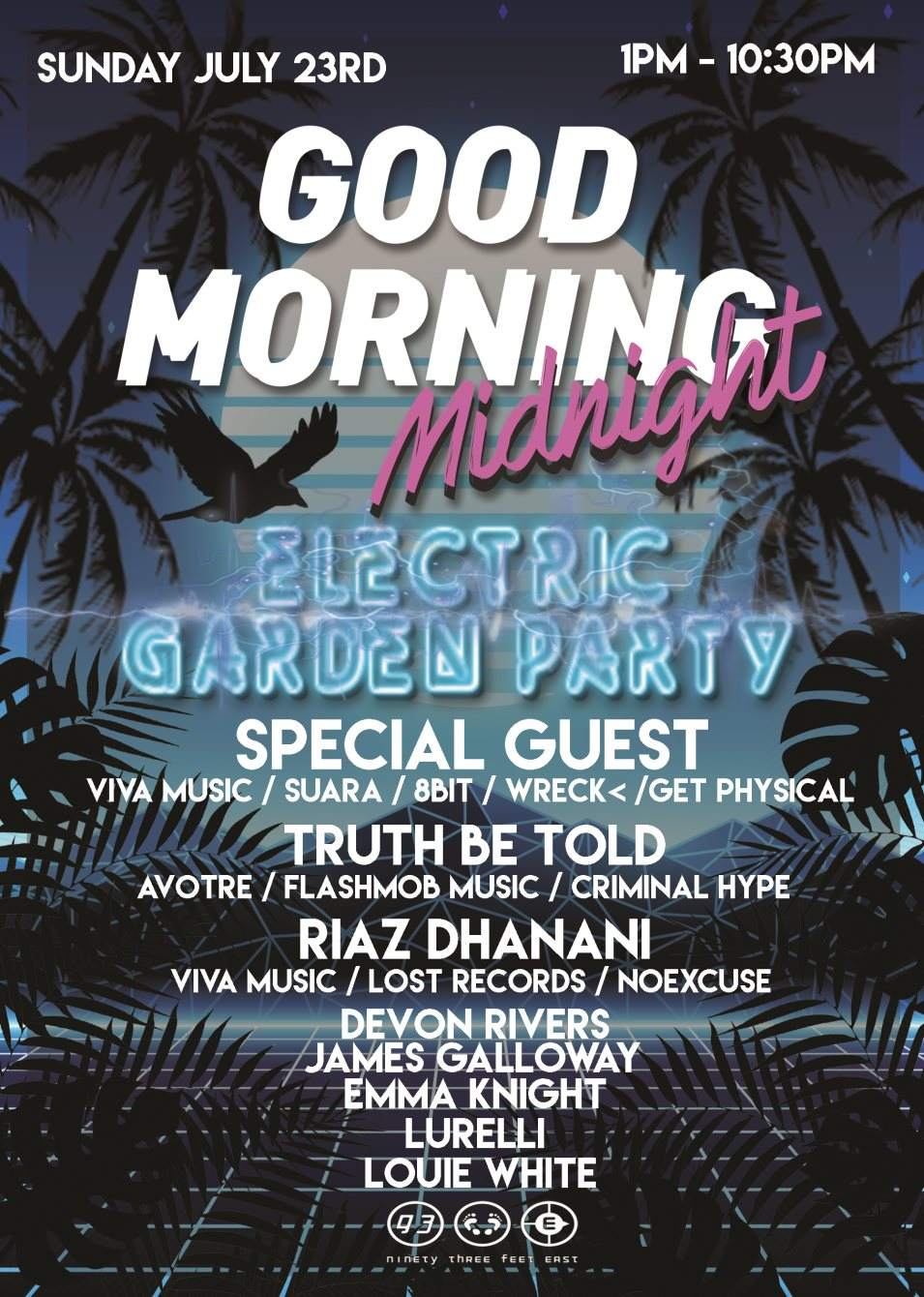 Good Morning Midnight - Brick Lane BBQ - Free Day Party en 93 Feet East ...