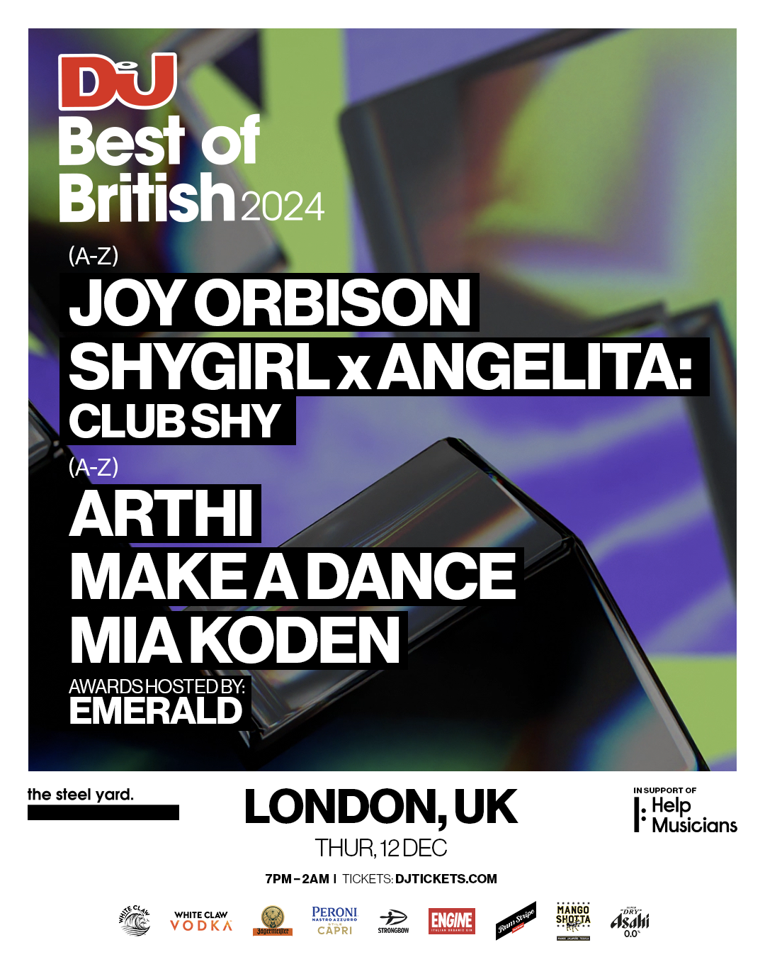DJ Mag's Best of British Awards Party 2024: Joy Orbison, Shygirl x ...