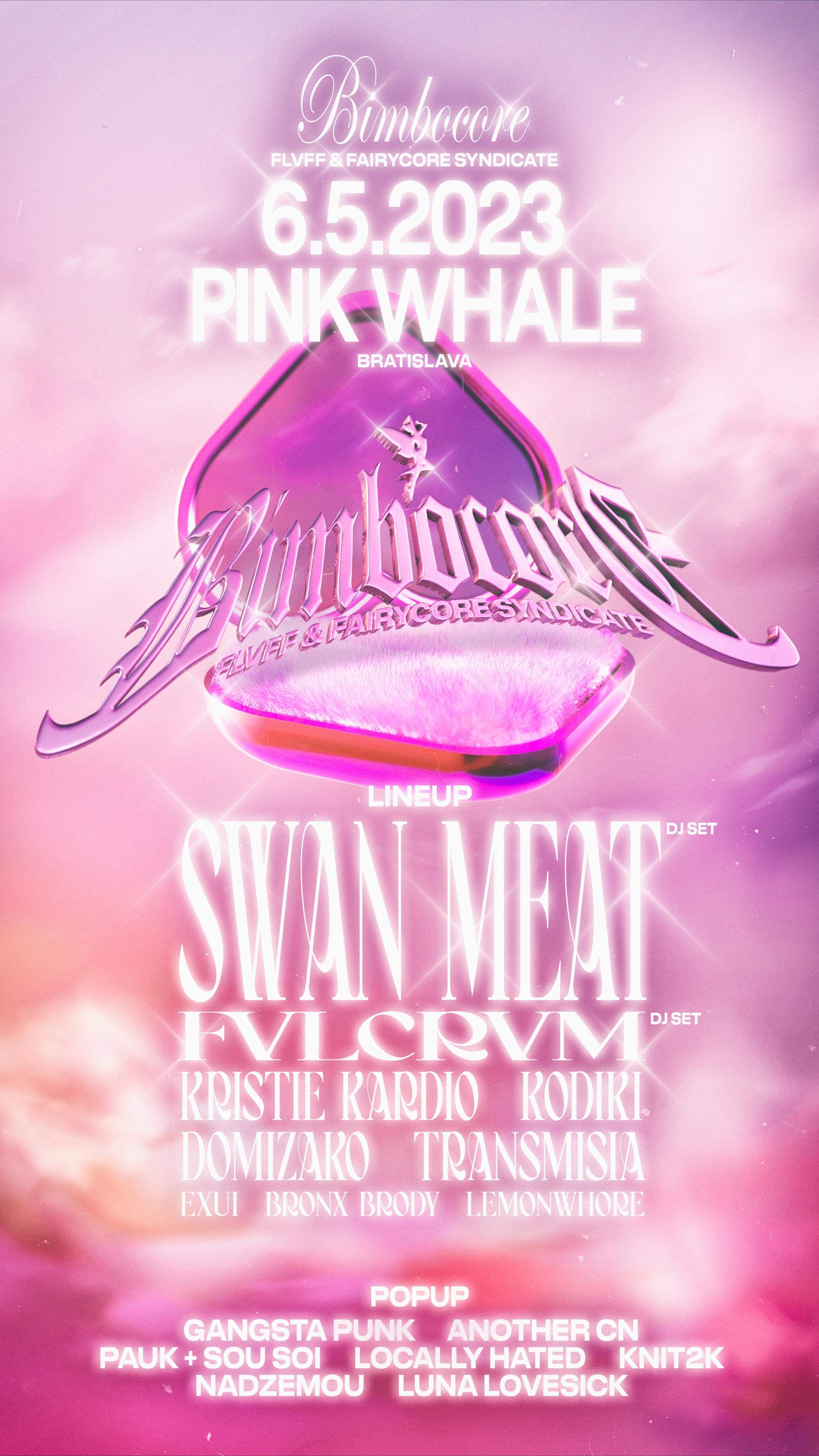 Bimbocore: Swan Meat at Pink Whale, Bratislava