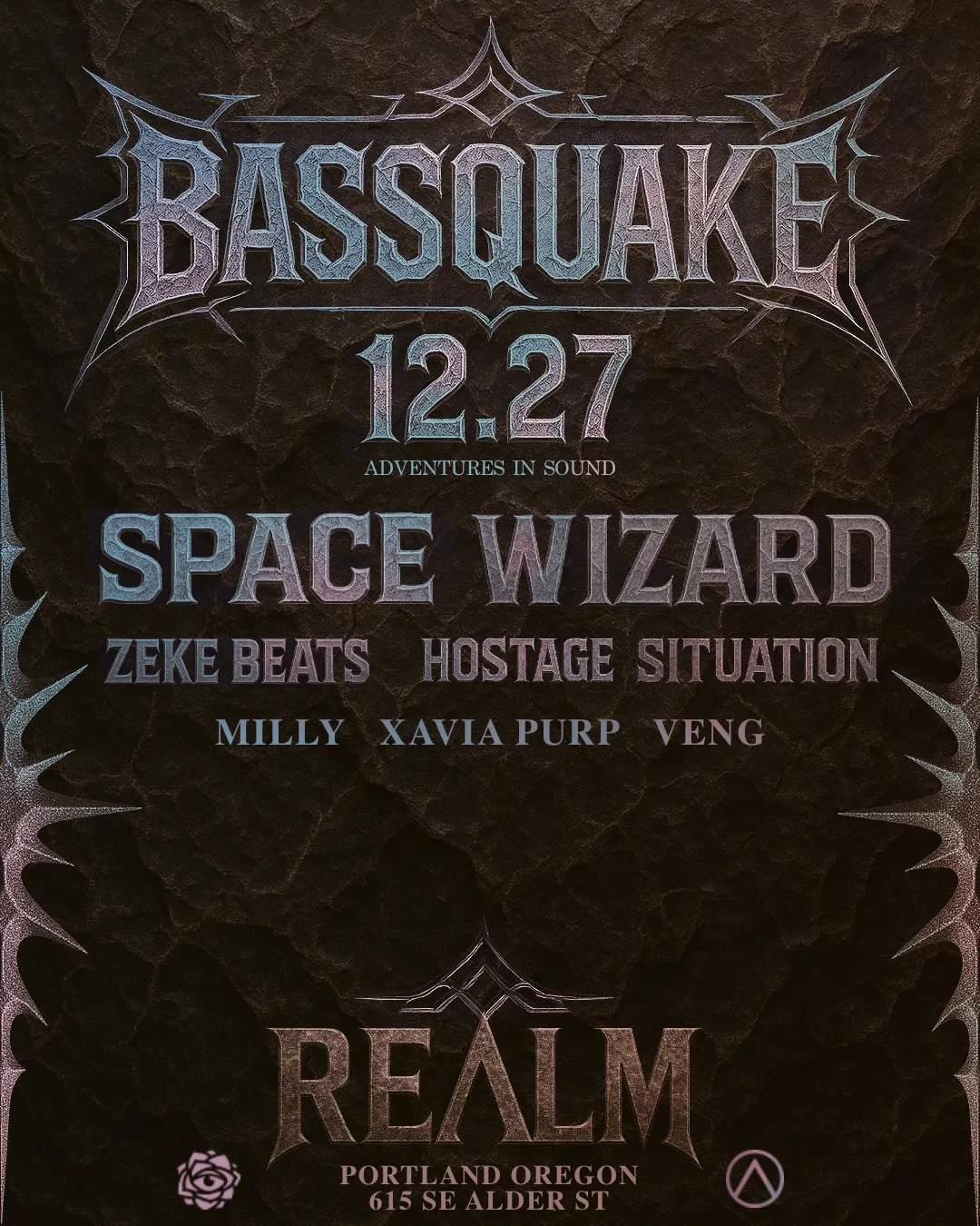 BASSQUAKE: Space Wizard, Zeke Beats, Hostage Situation at Realm PDX ...