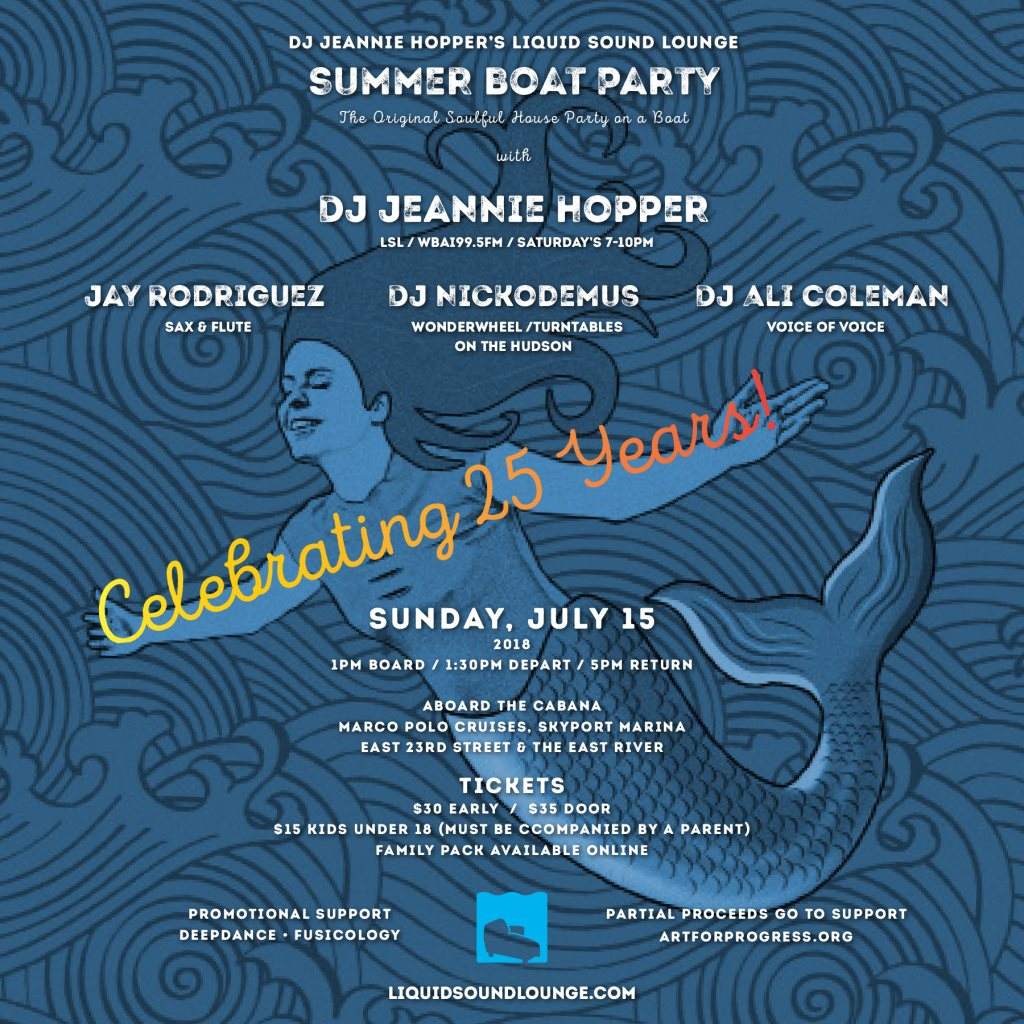 Liquid Sound Lounge Boat Party Celebrating 25 Years en Marco Polo ...