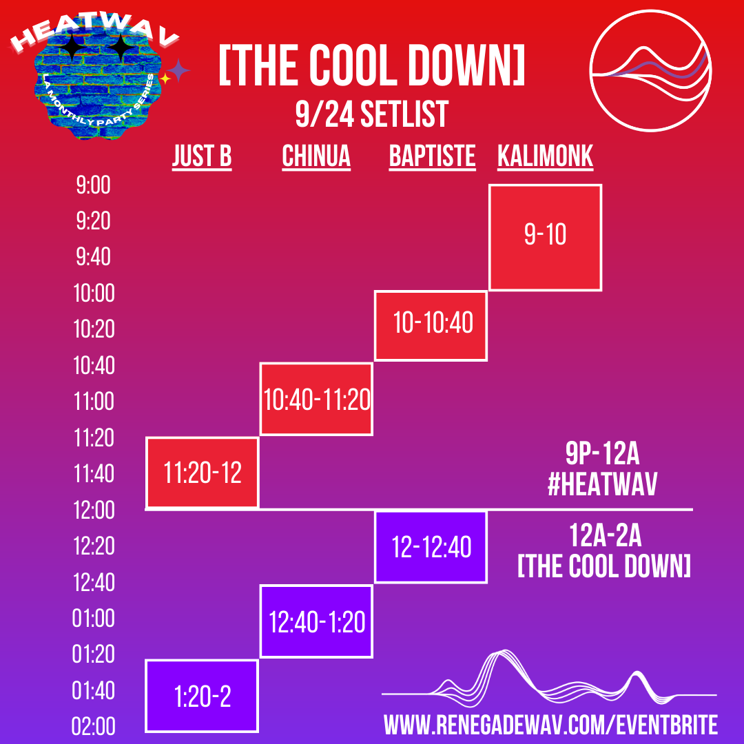 [The Cool Down] at TBA - Los Angeles, Los Angeles