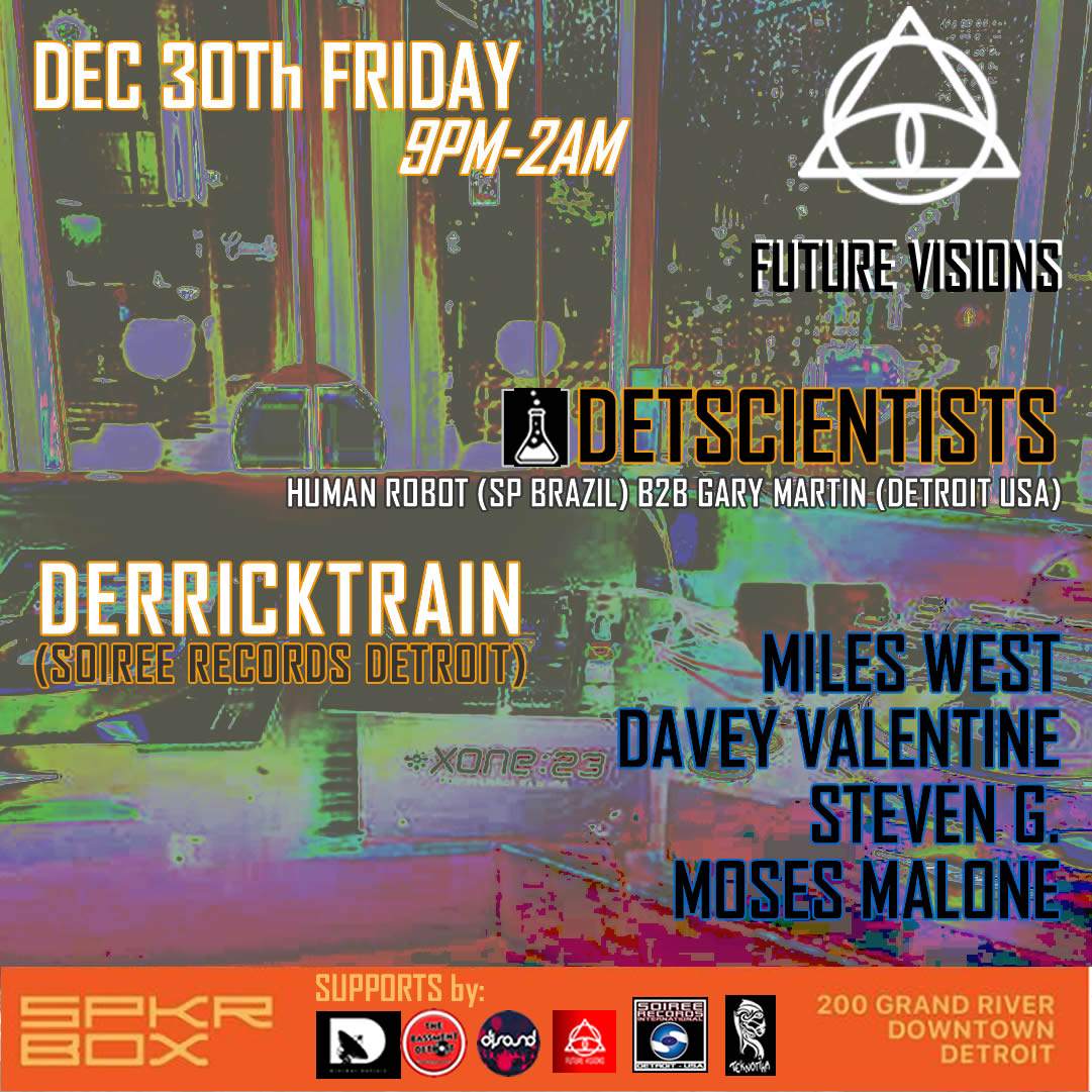 Future Visions Label Party - Spkrbox DETROIT at Spkrbox, Detroit