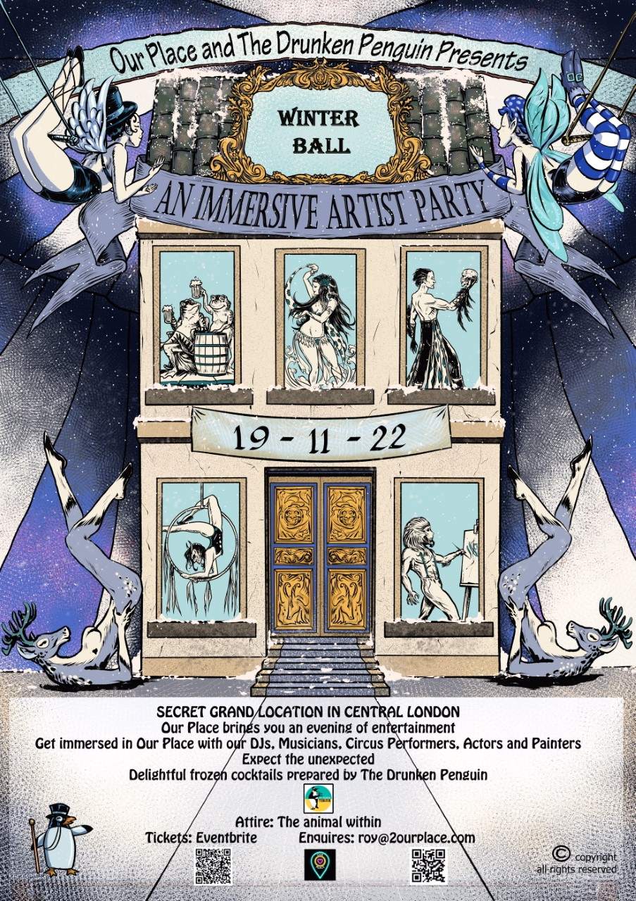 Winter Ball at The Bath House, London