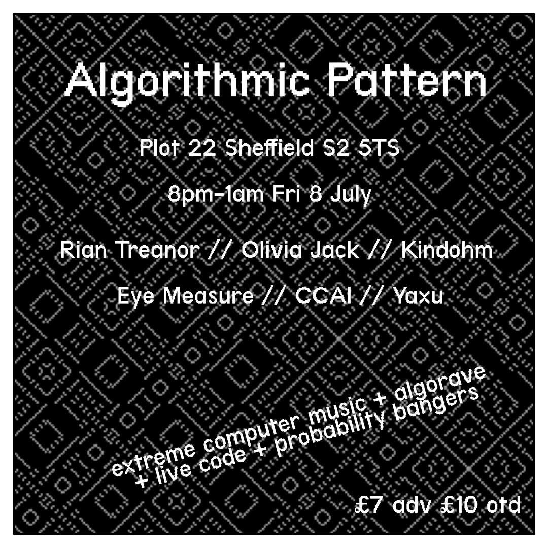 Algorithmic Pattern bei Plot 22, Sheffield
