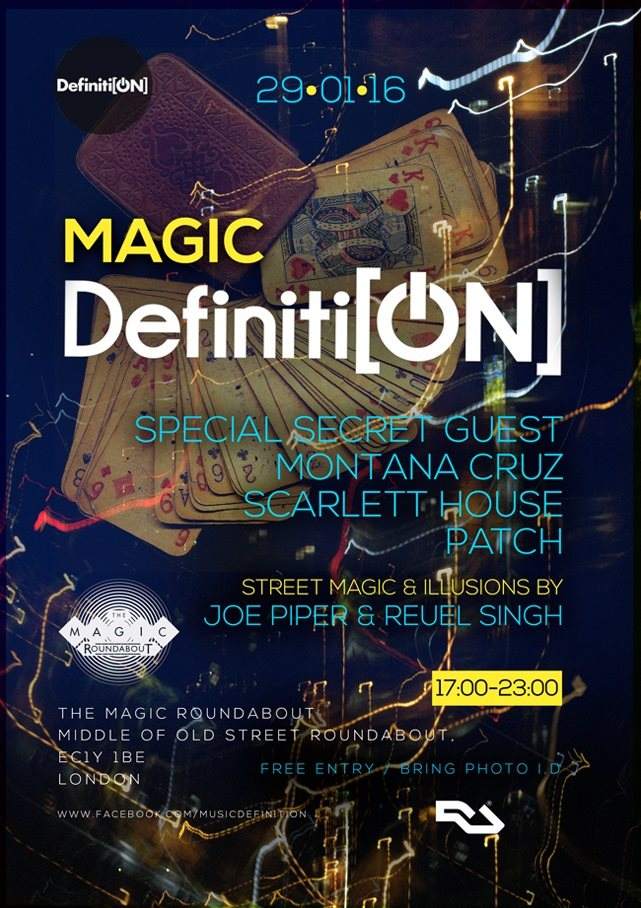 Magic Definition - Free Entry Special at The Magic Roundabout, London