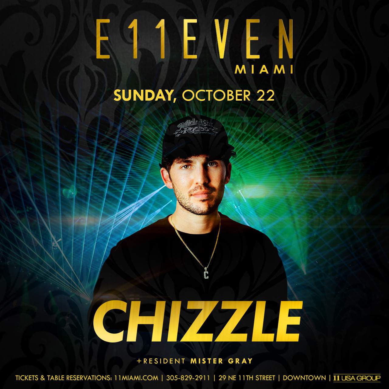 Chizzle at E11EVEN MIAMI & ROOFTOP, Miami