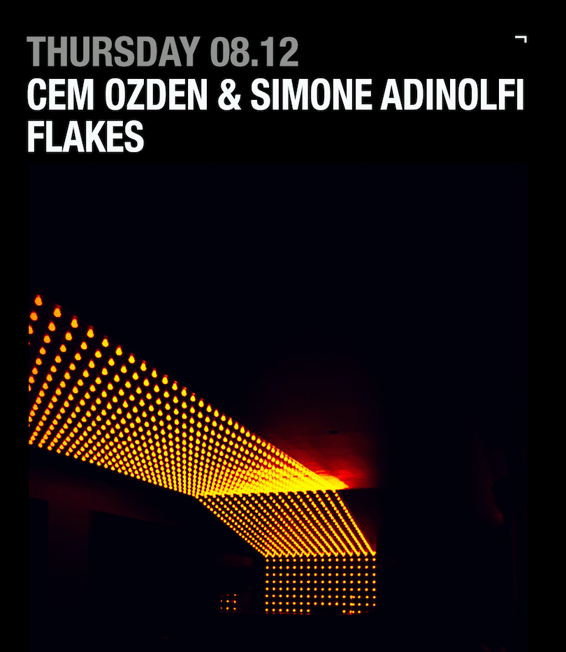 Cem Ozden + Simone Adinolfi at Apophis Club, Milan