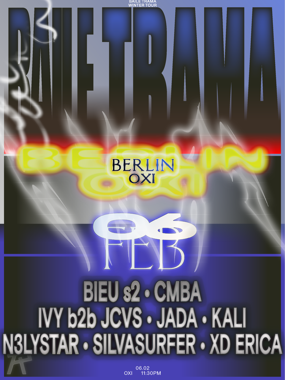BAILE TRAMA at OXI - 2 ROOMS at OXI, Berlin