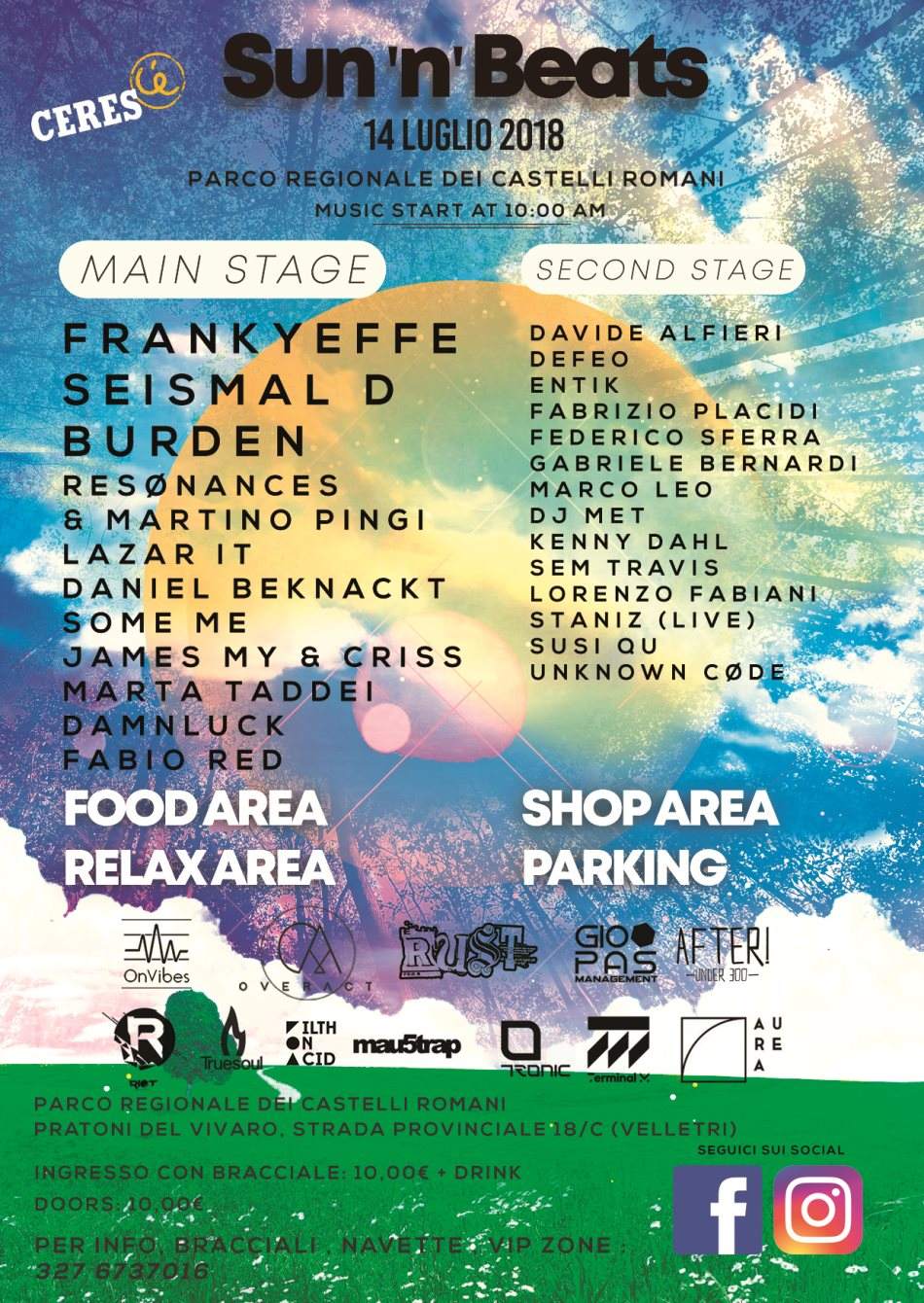 Sun 'N' Beats Festival / (Parco Regionale Castelli Romani / Vivaro ...