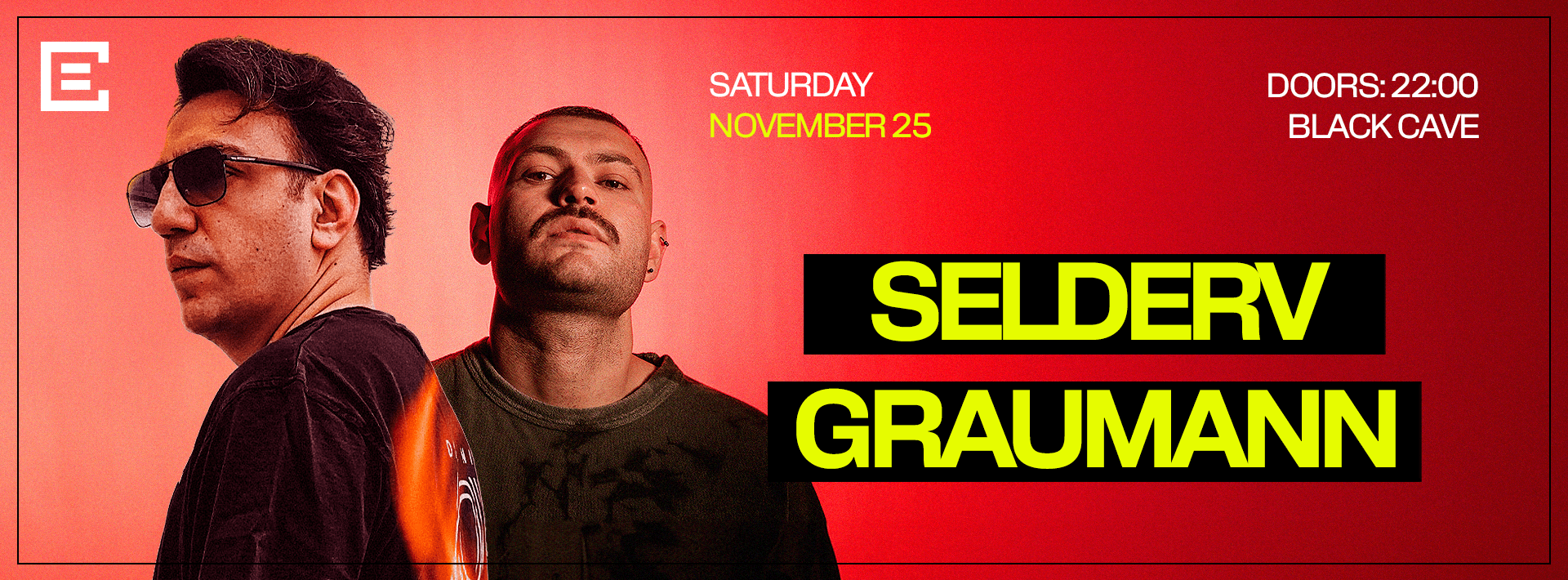 Graumann + Selderv x The Black Cave bei TBA - The Black Cave, Istanbul