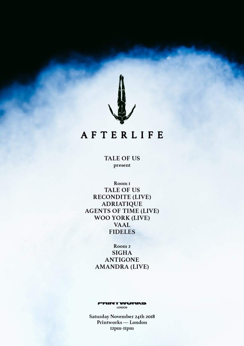 Afterlife London 2018 bij Printworks, London