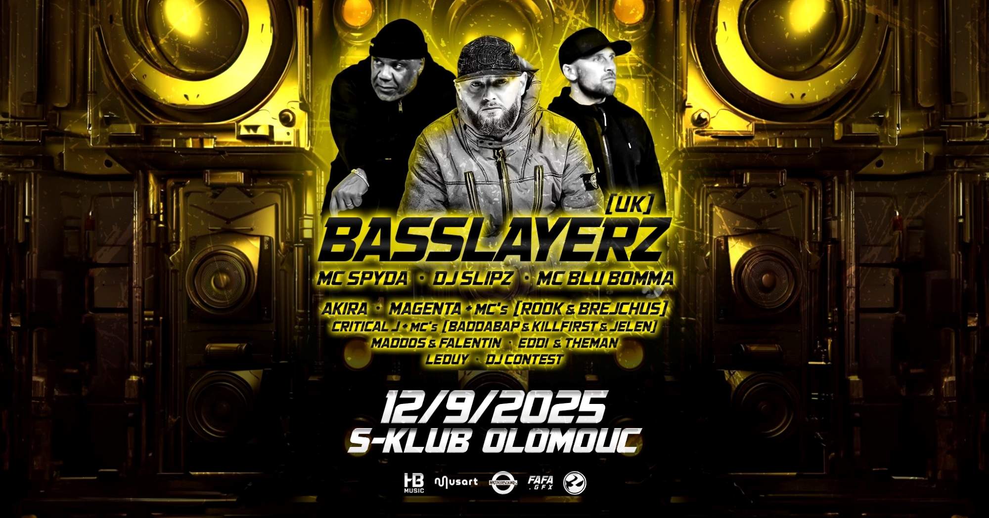 Hoofbeats Music presents: Basslayerz at Sklub, Czech Republic