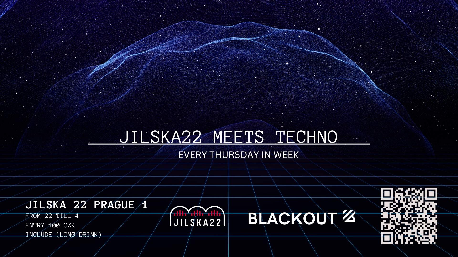 Jilska meets Techno xxx Every Thursday bij Music Club Pulse 22, Prague