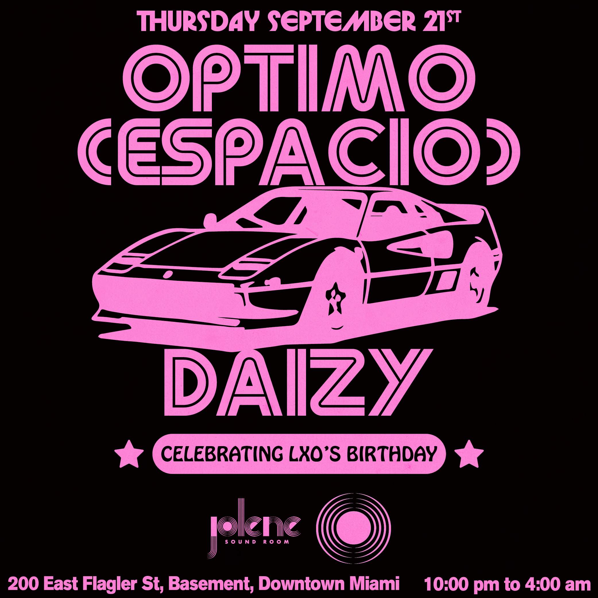 Optimo & Daizy at Jolene Downtown Miami, Miami