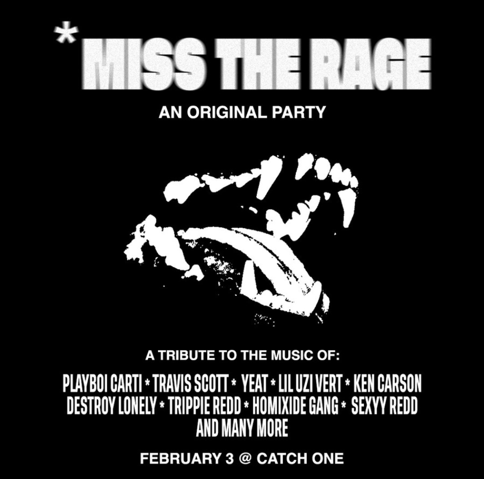 *MISS THE RAGE bij Catch One, Los Angeles