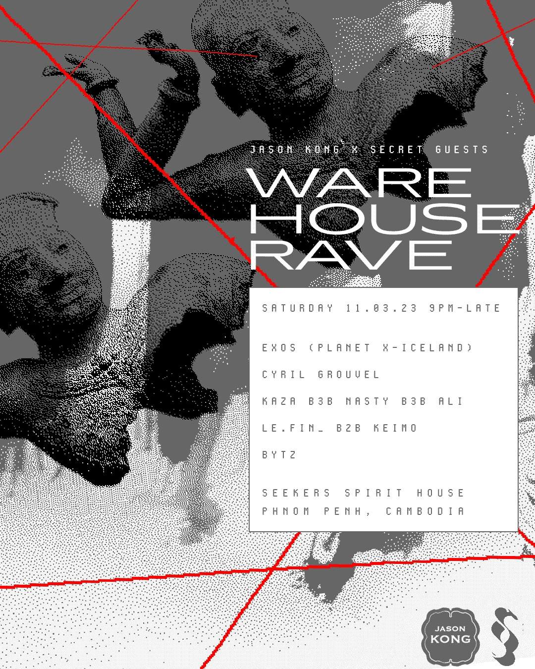 Warehouse Rave at Seekers Spirit House, Cambodia