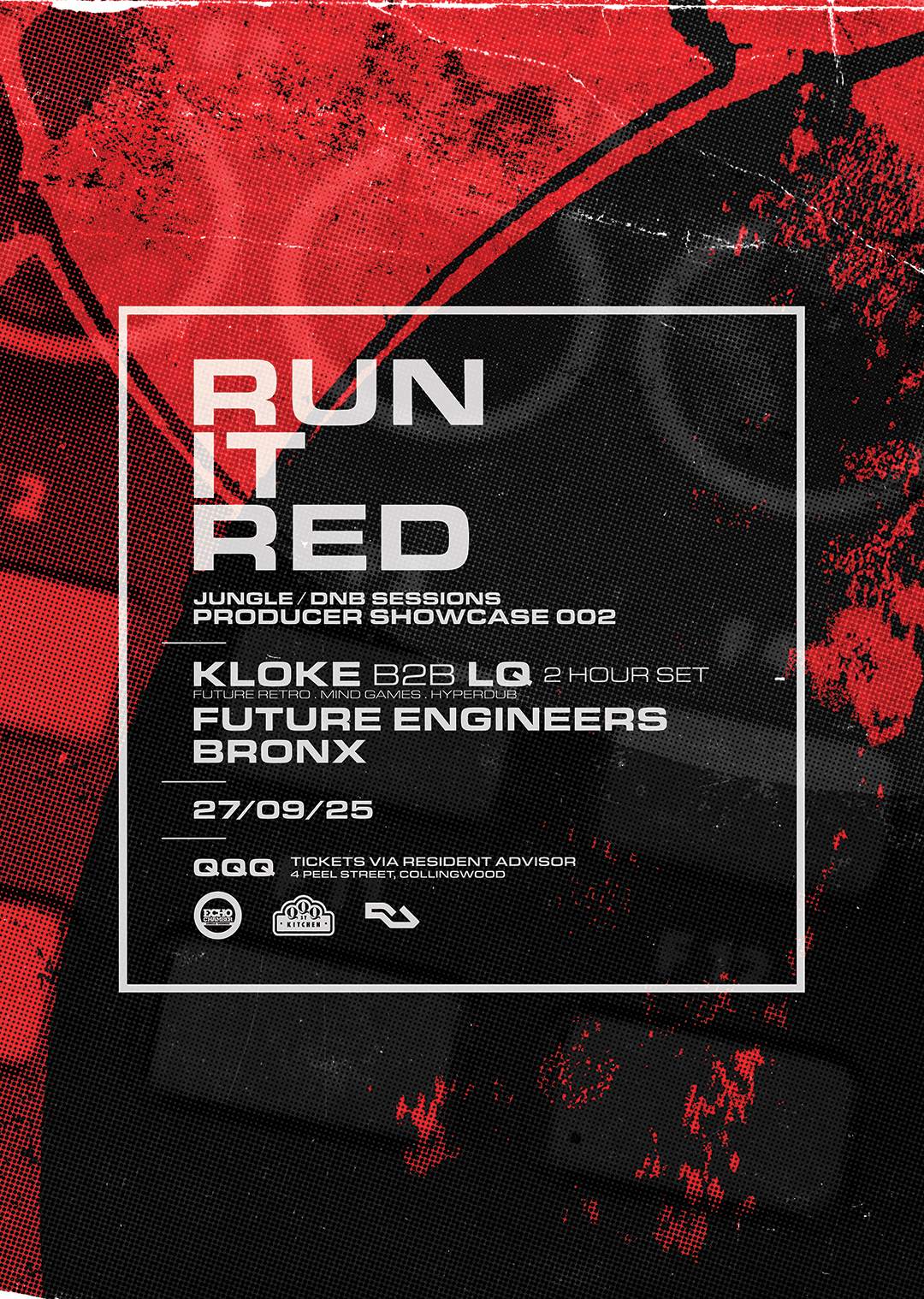 Run it Red - Jungle/DnB Sessions - Producer Showcase 002 at QQQ ST ...