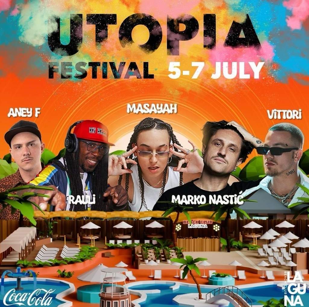 Utopia Festival Laguna en TBA - Beach Club Laguna, Ljubljana
