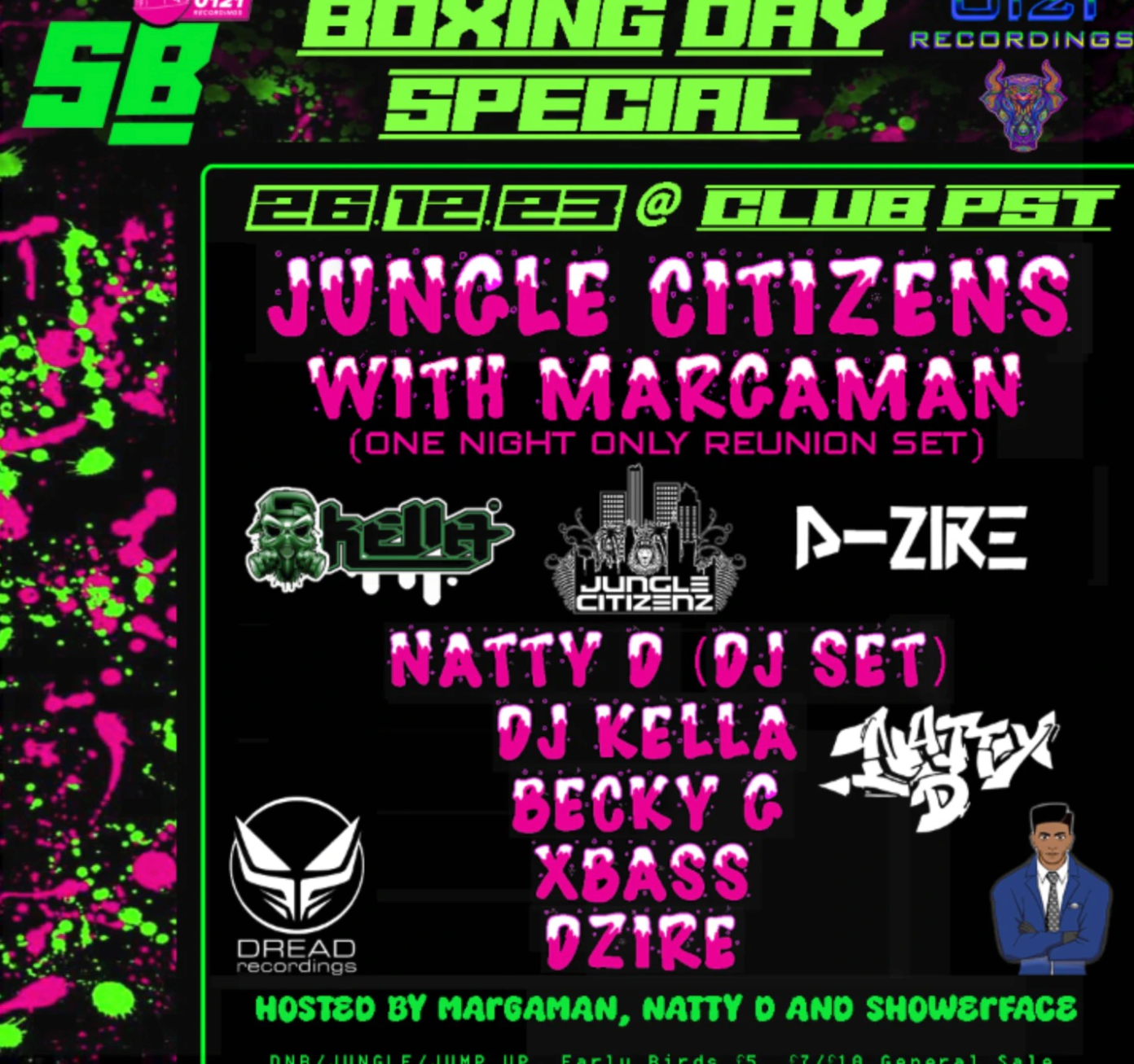 Boxing Day Special a PST Club, Birmingham
