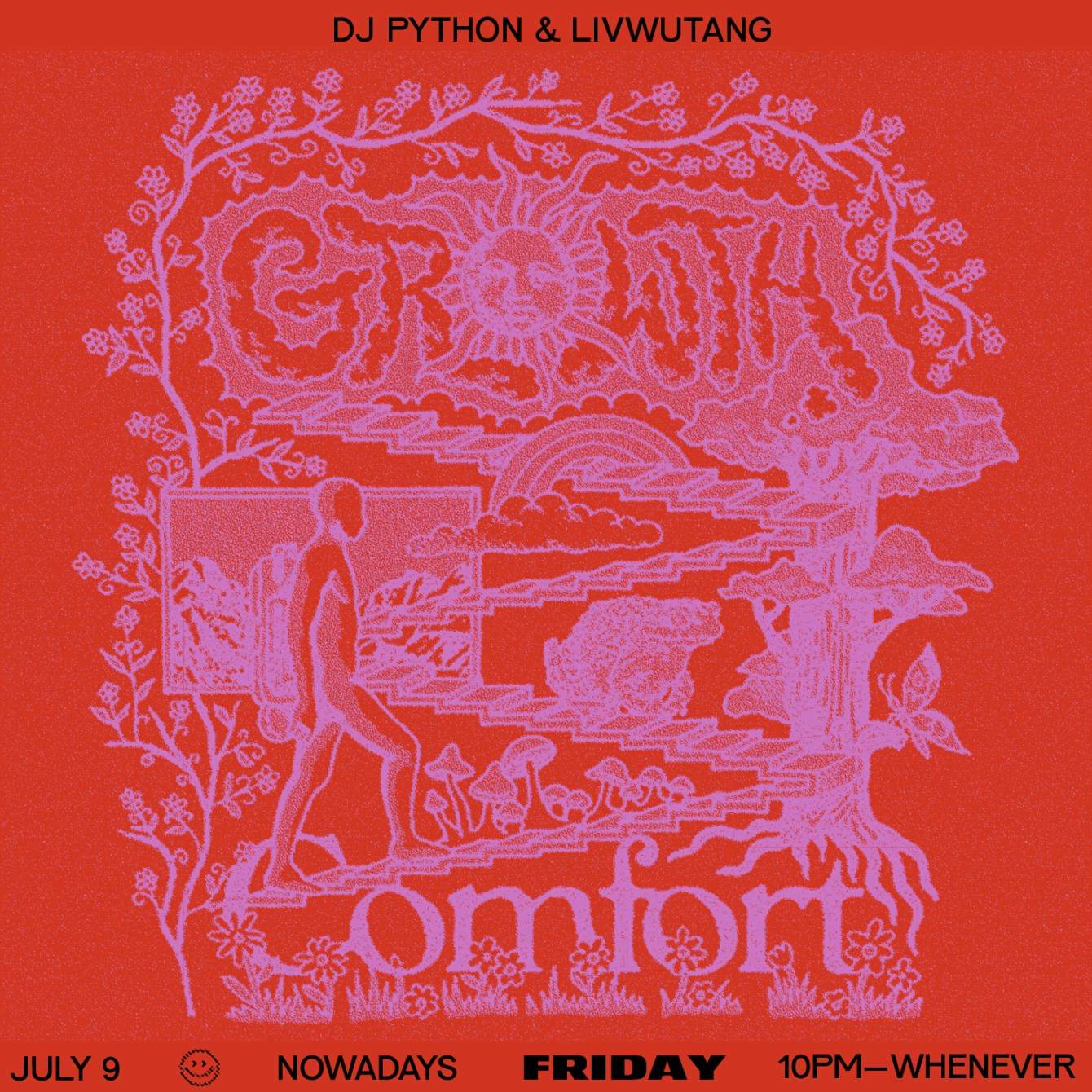 Friday: DJ Python & livwutang / Tix Avail at Door at Nowadays, New York City