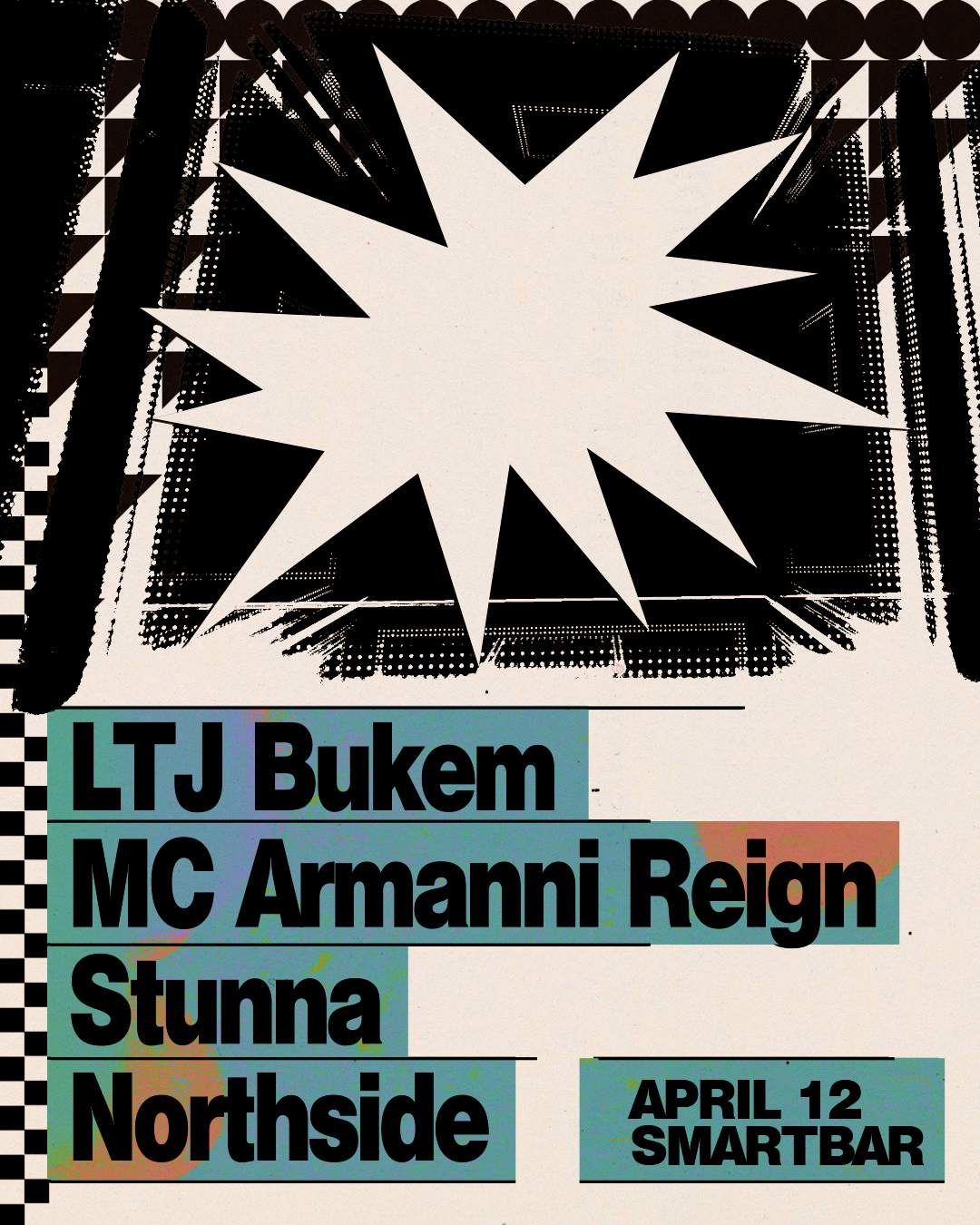 LTJ Bukem - MC Armanni Reign - Stunna - Northside at smartbar, Chicago