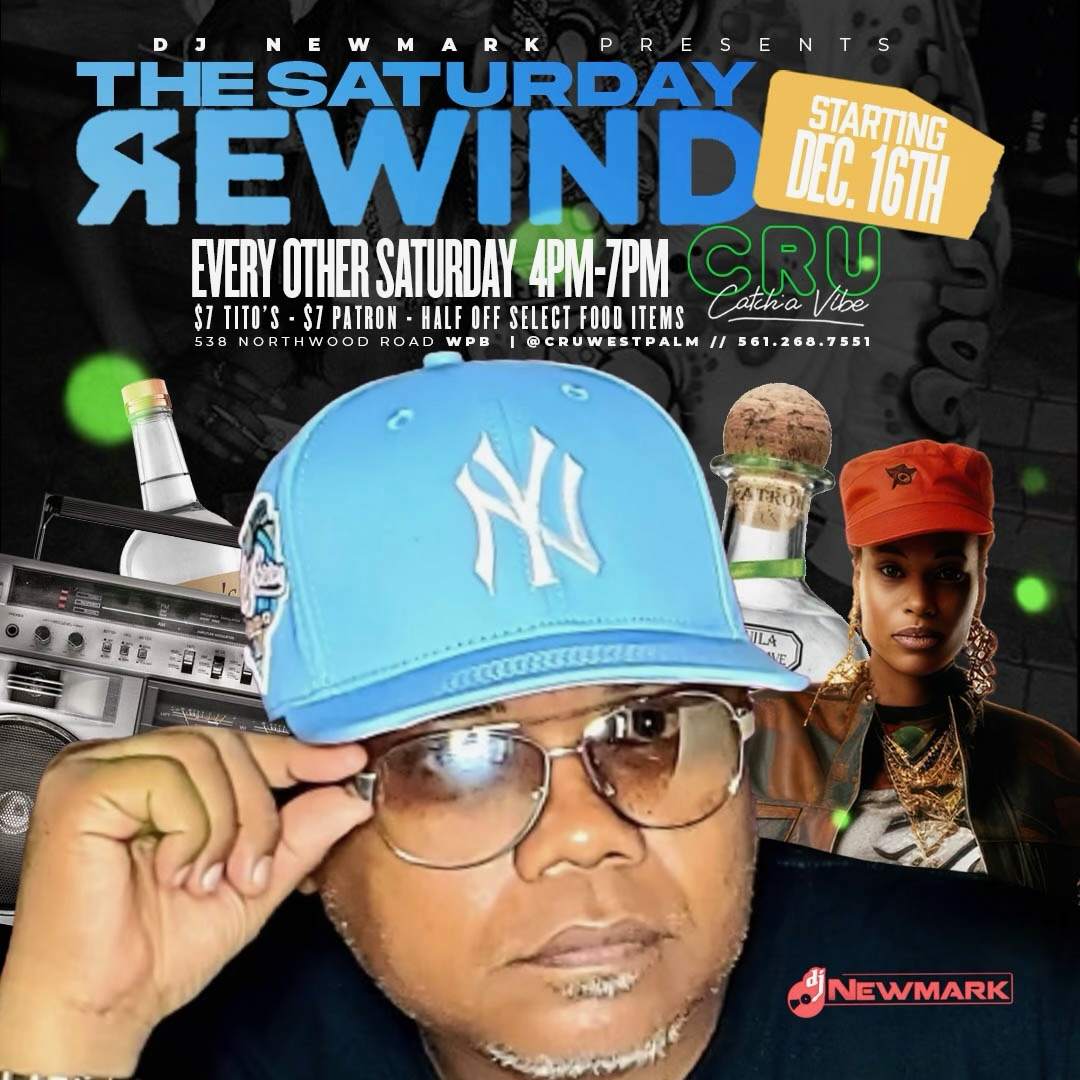 The Saturday REWIND with DJ Newmark of YO! 107.1 FM at TBA - Cru Lounge ...