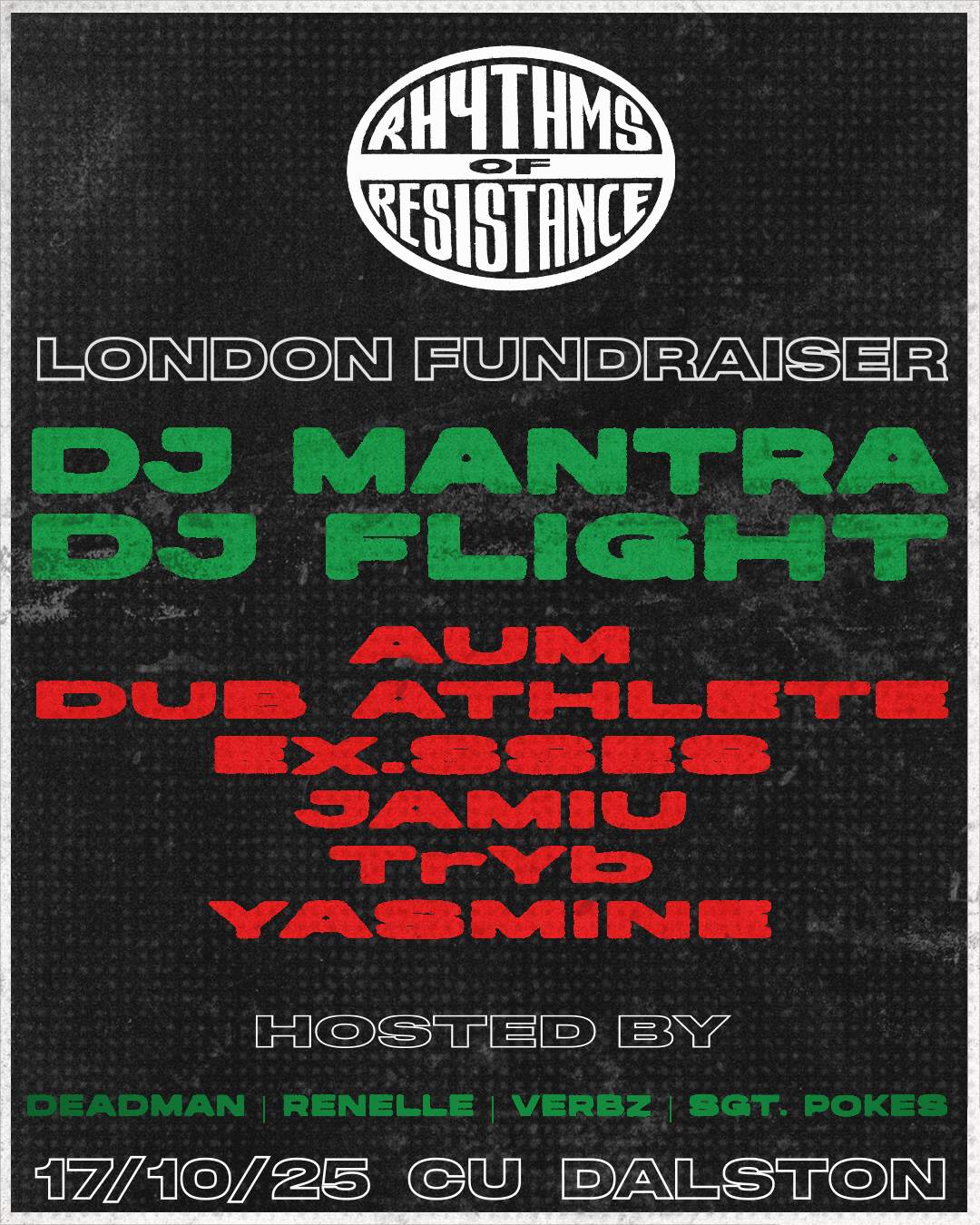 Rhythms of Resistance London at Cu, London