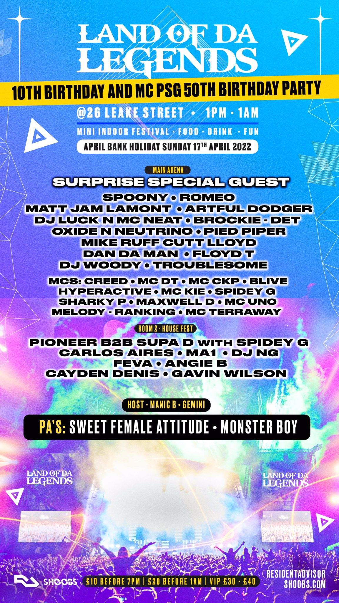 Land of da Legends 10th Birthday & Mc PSG 50th Birthday Mini Fest em 26 ...