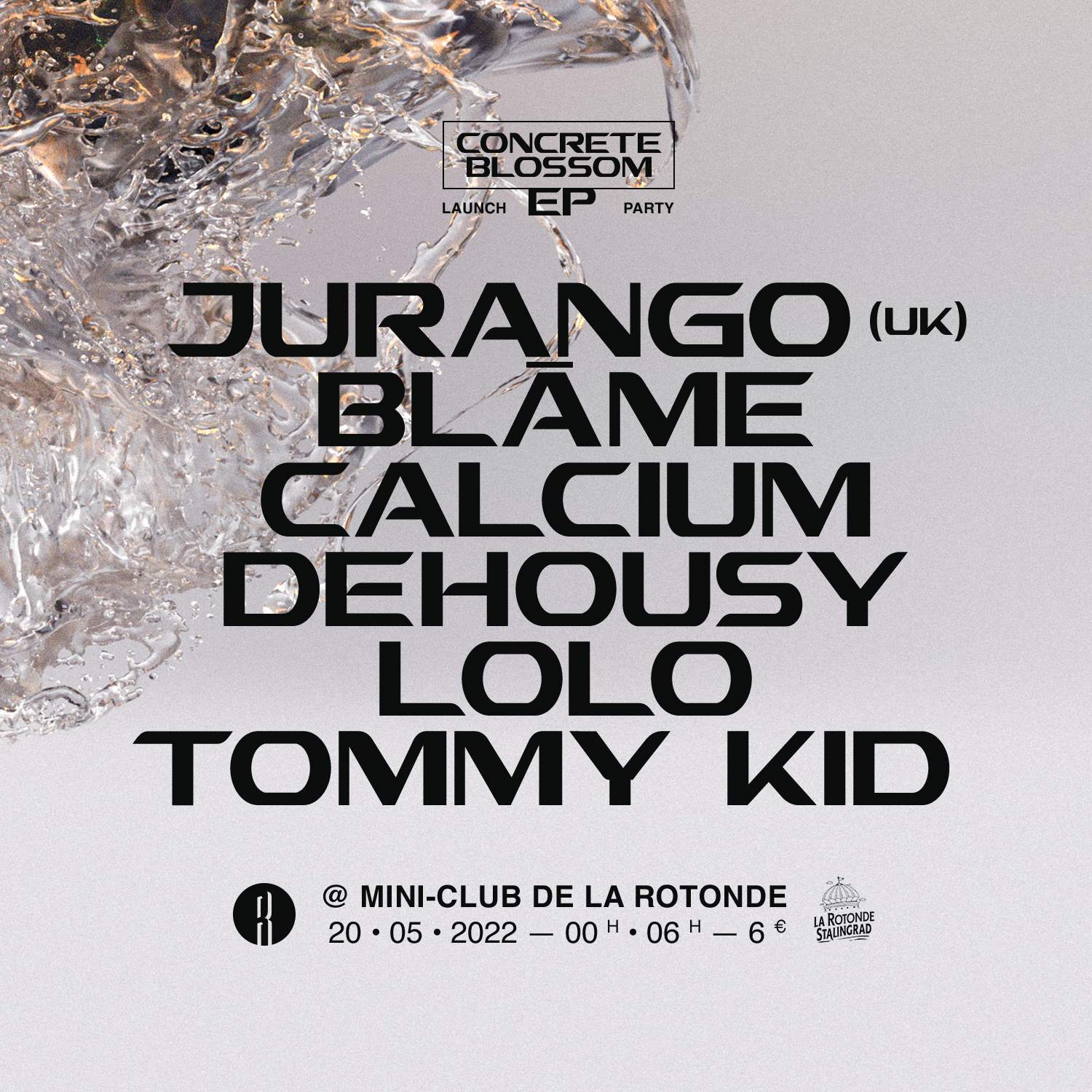 Resources invite Jurango (UK) // Concrete Blossom EP launch party bei ...