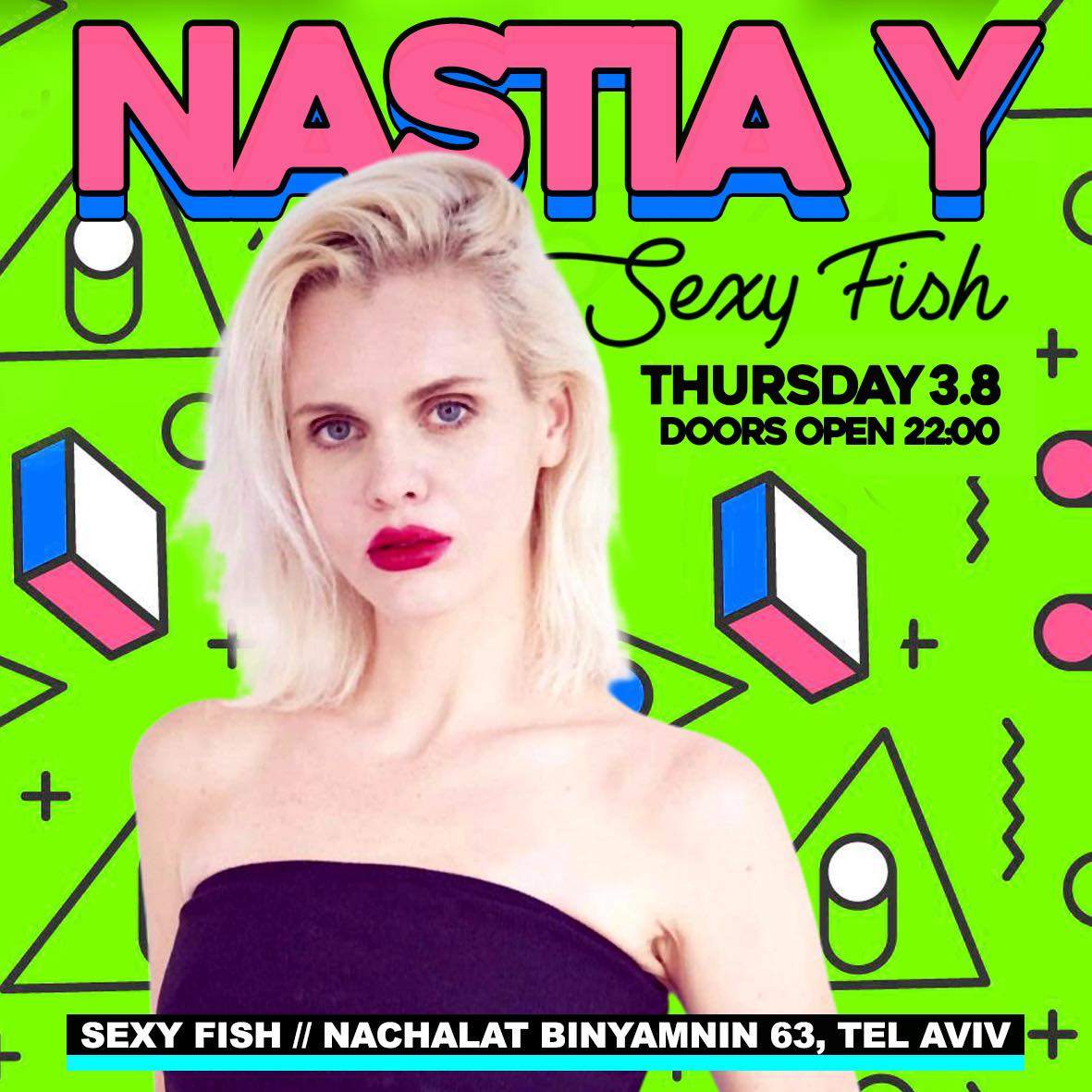 Sexy Fish with Nastia Y at Sexy Fish, Tel Aviv