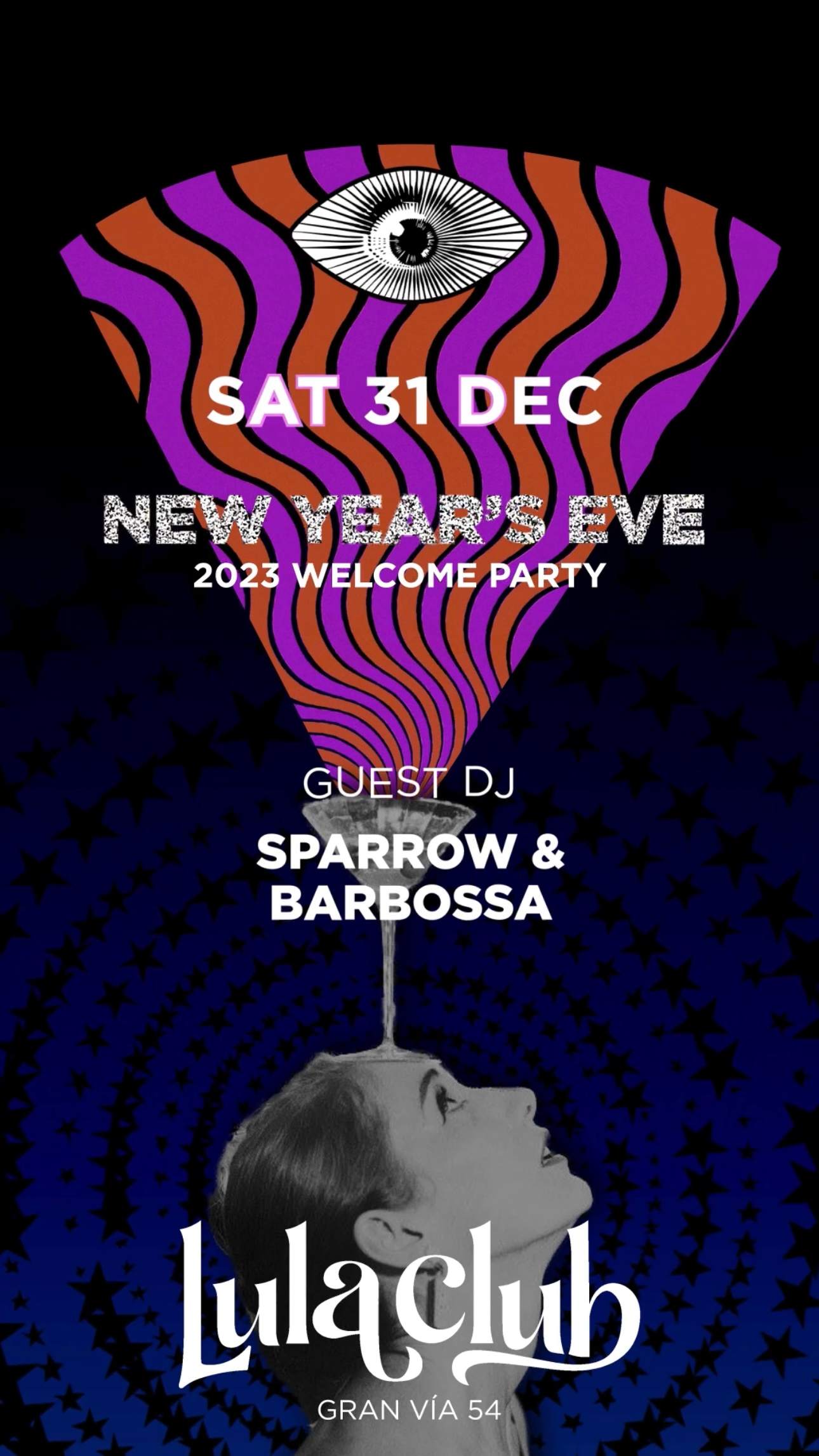 NYE with Sparrow & Barbossa at Lula Club, Madrid