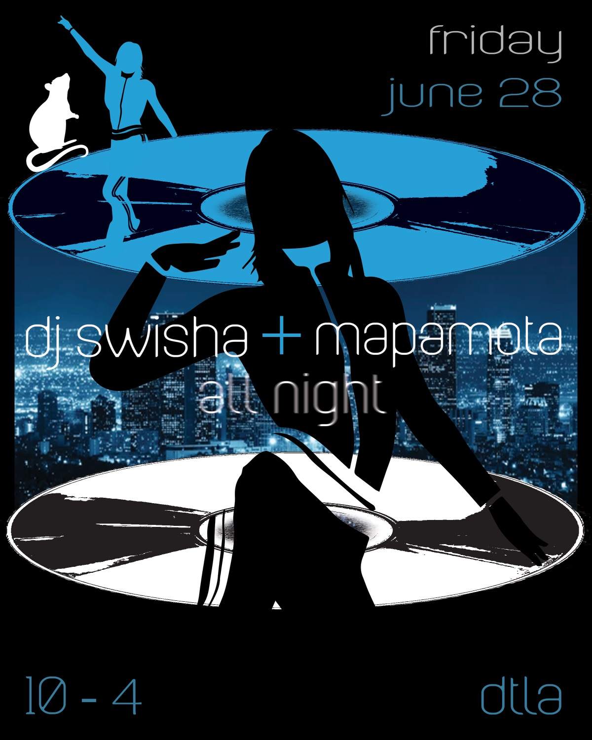 DJ Swisha & Mapamota ALL NIGHT at TBA, Los Angeles