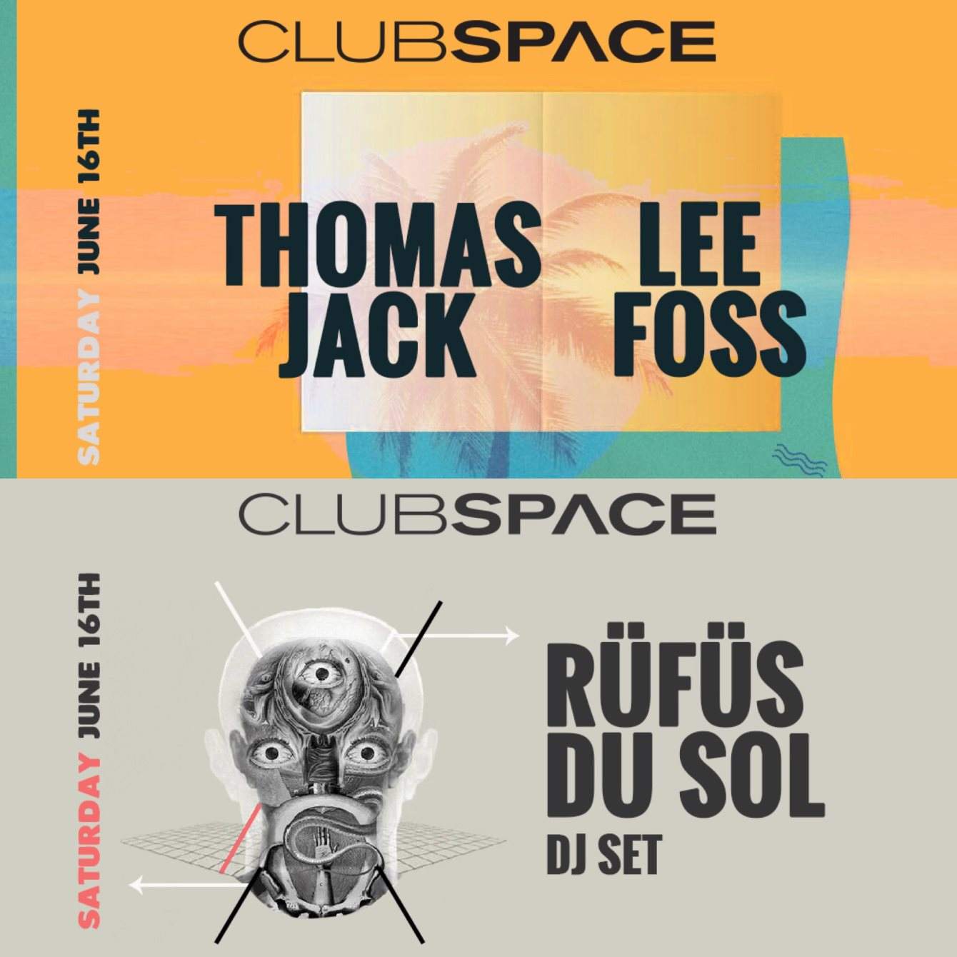 Rüfüs DU SOL (DJ SET) + Thomas Jack + Lee Foss on the Space Terrace by ...