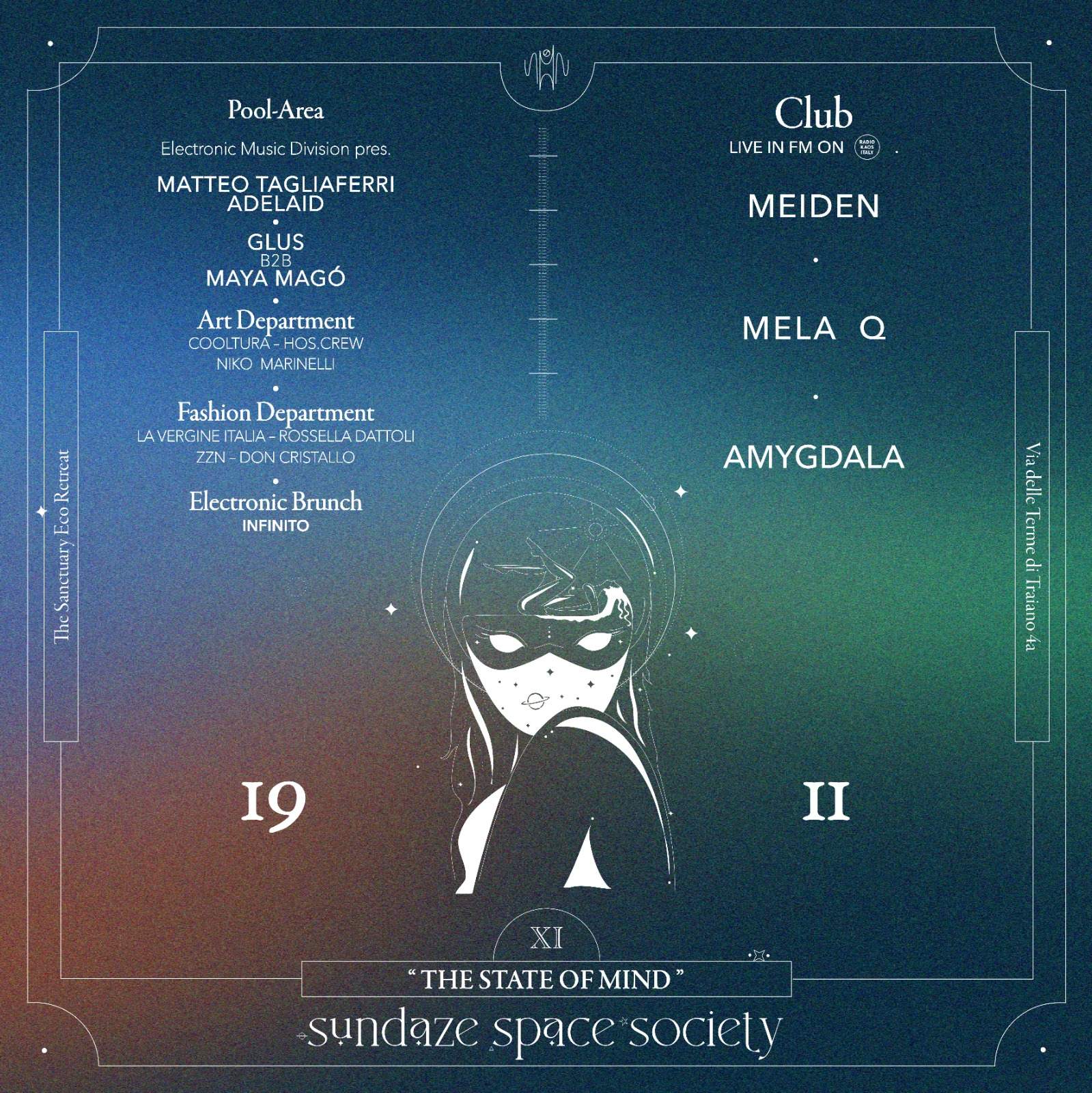 SUNDAZE SPACE SOCIETY 19.11 at The Sanctuary Eco Retreat, Rome