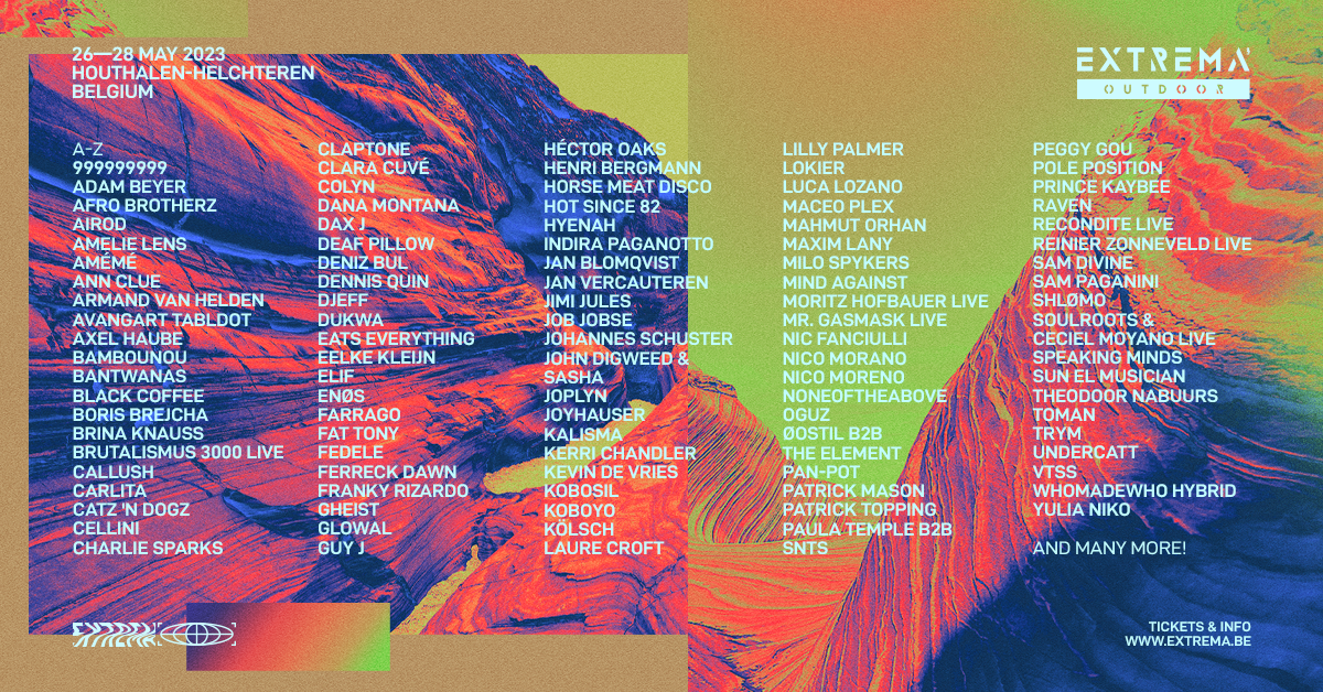 Extrema Outdoor 2023 at De Plas, Belgium