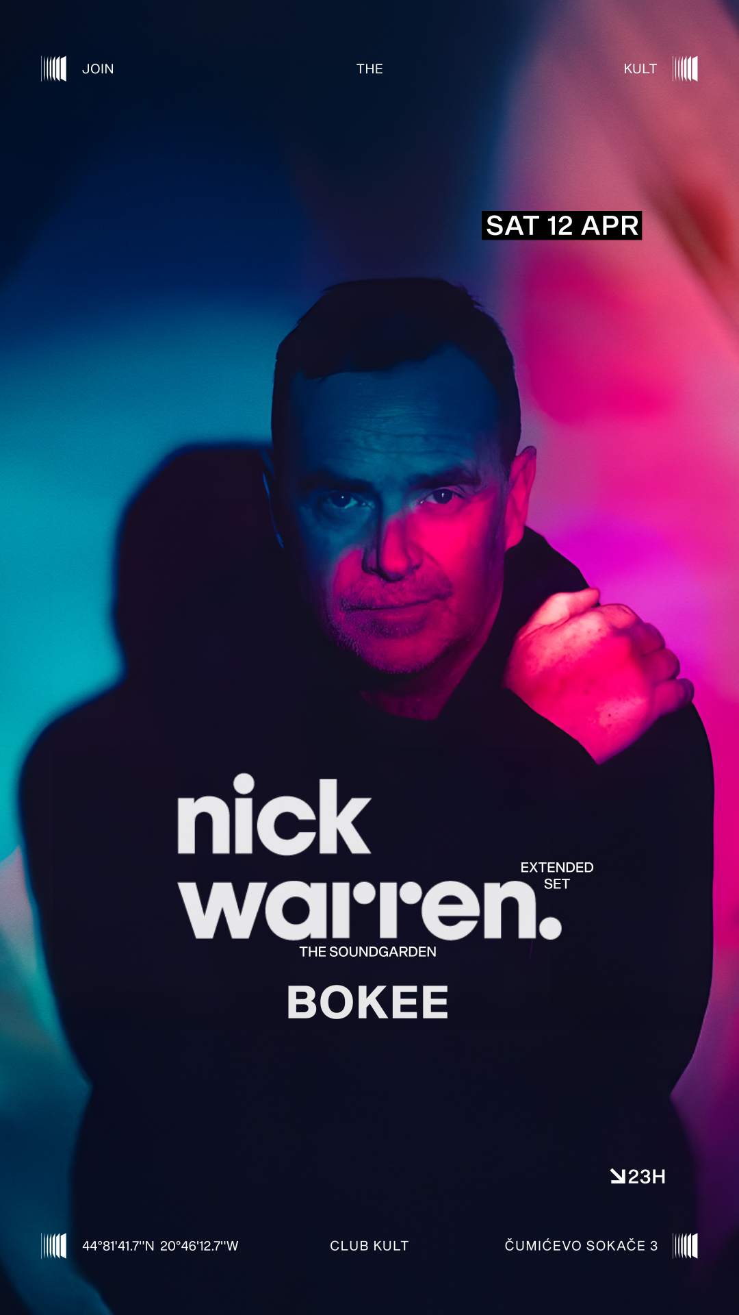 KULT pres. Nick Warren at Kult, Belgrade