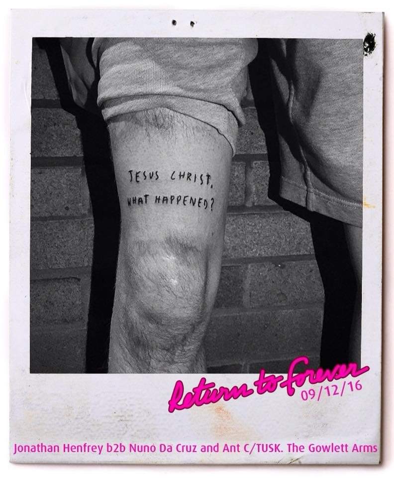 'Jesus Christ, What Happened??' Return to Forever X-mas Office Party ...