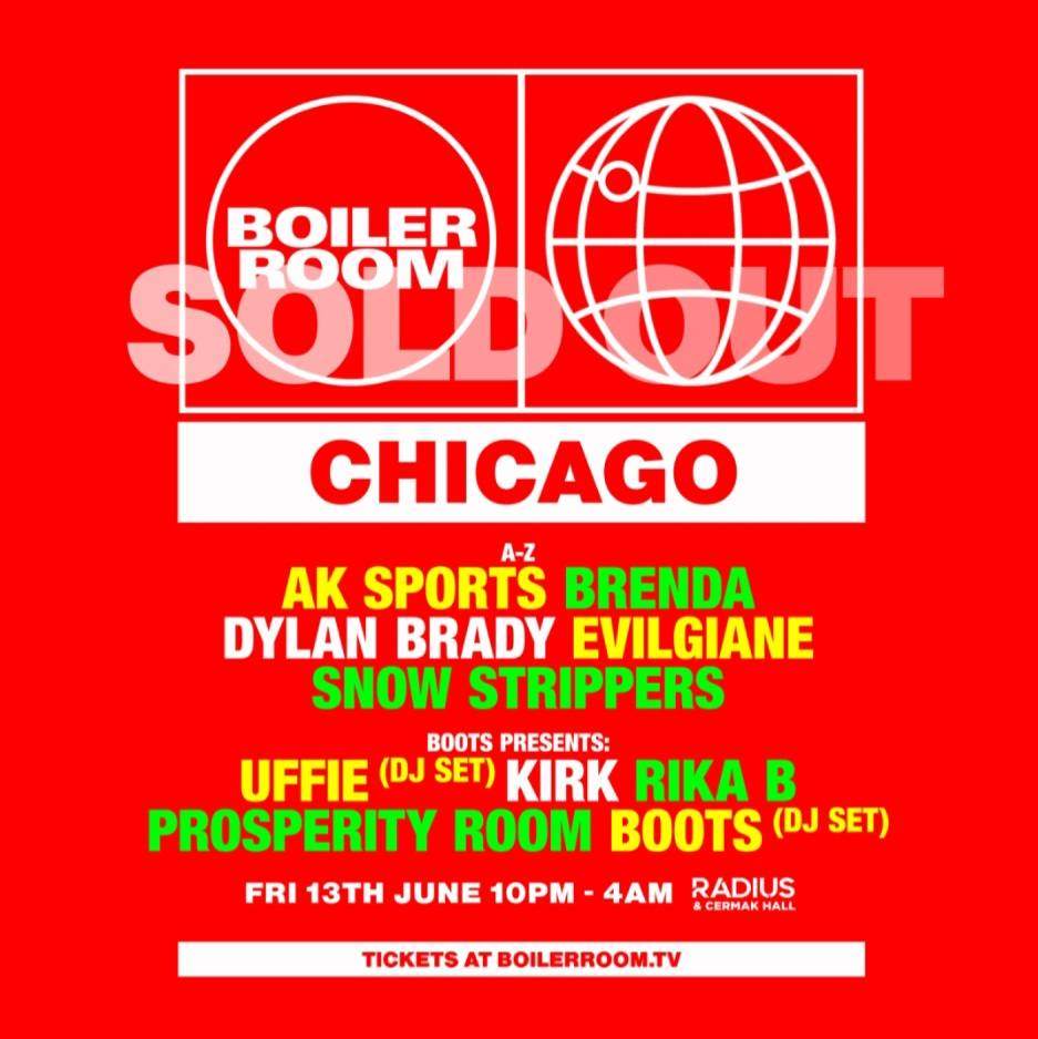 Boiler Room: Chicago - Friday at Radius, Chicago