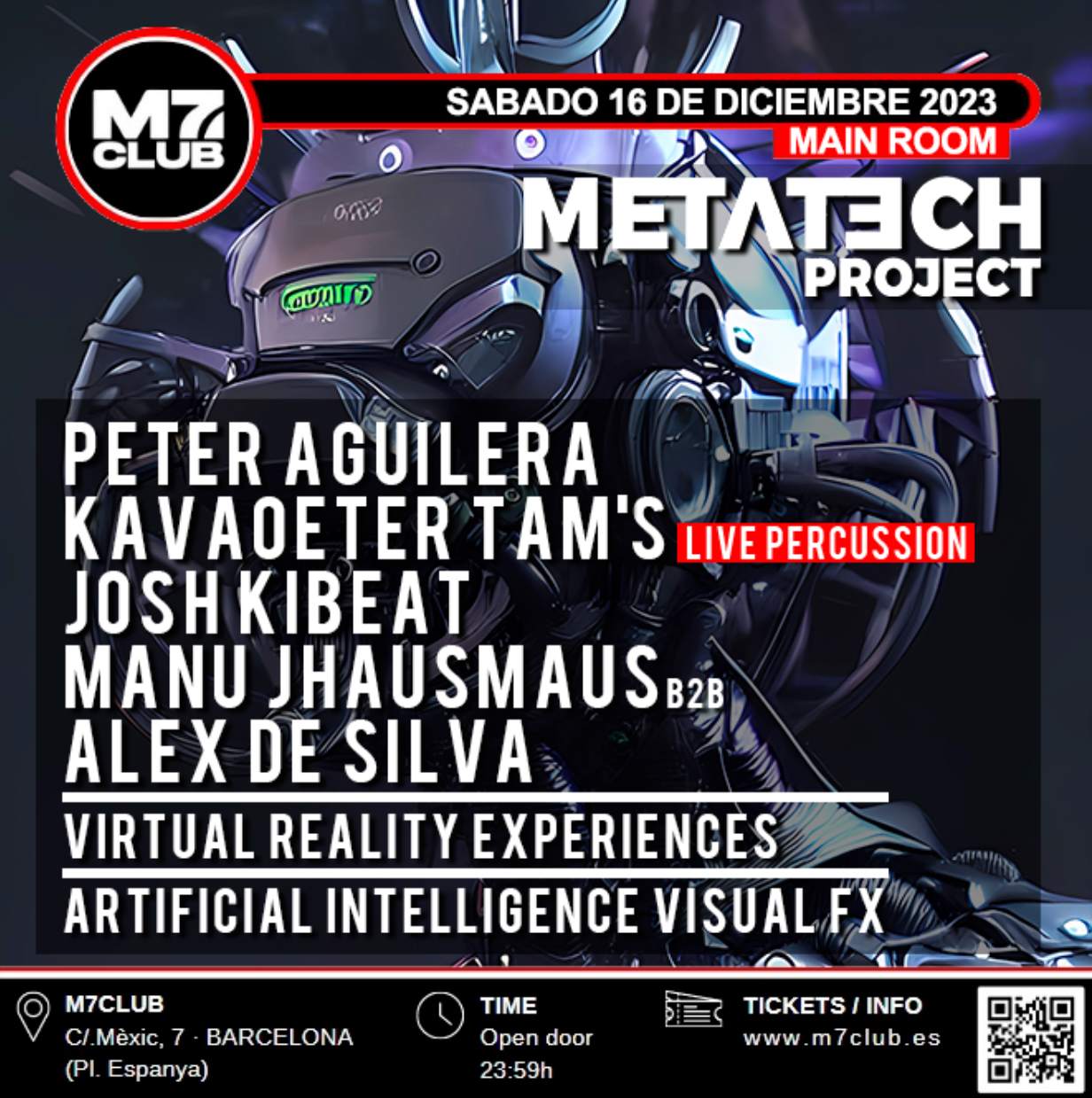 METATECH PROJECT [Peter Aguilera, Kavaoeter Tam's, Josh Kibeat, Manu Jhausmaus & Alex de Silva ...