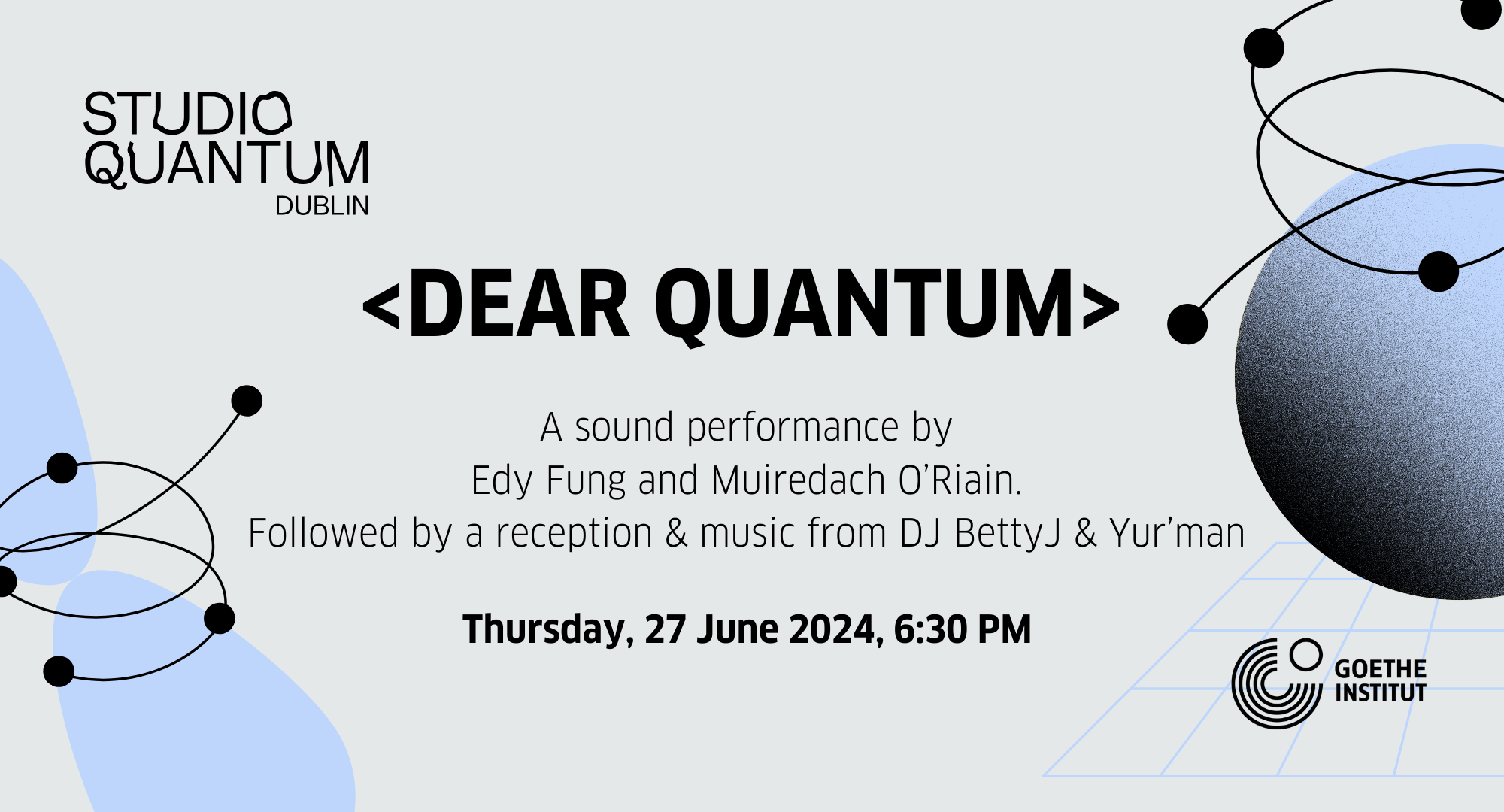 Studio Quantum presents: 'Dear Quantum' a Sound Performance at TBA ...
