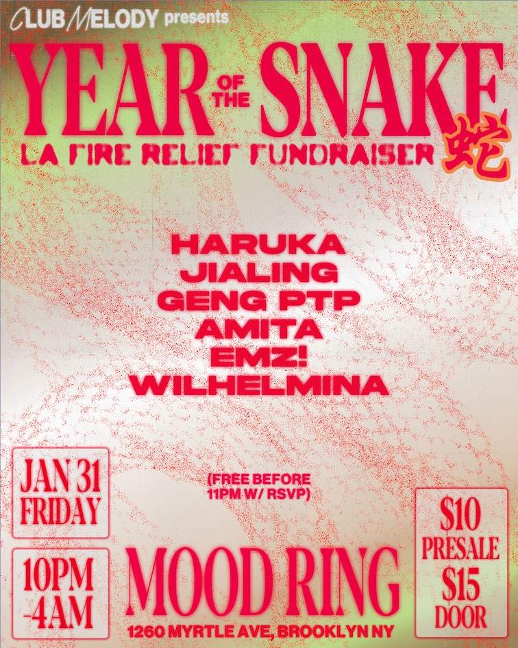 Club Melody: Lunar New Year Edition at Mood Ring, New York City