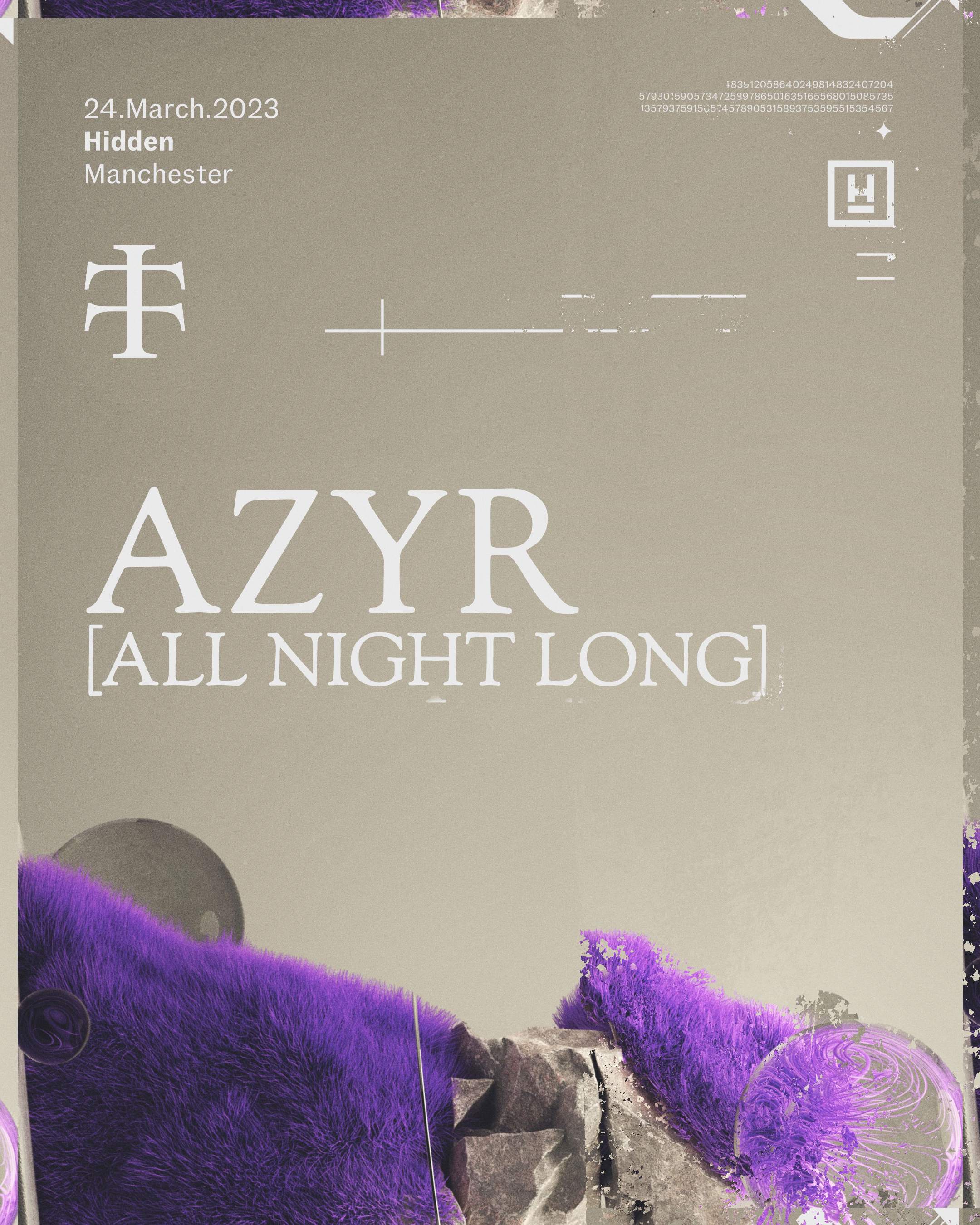 Teletech: Azyr [all night long] at Hidden, Manchester