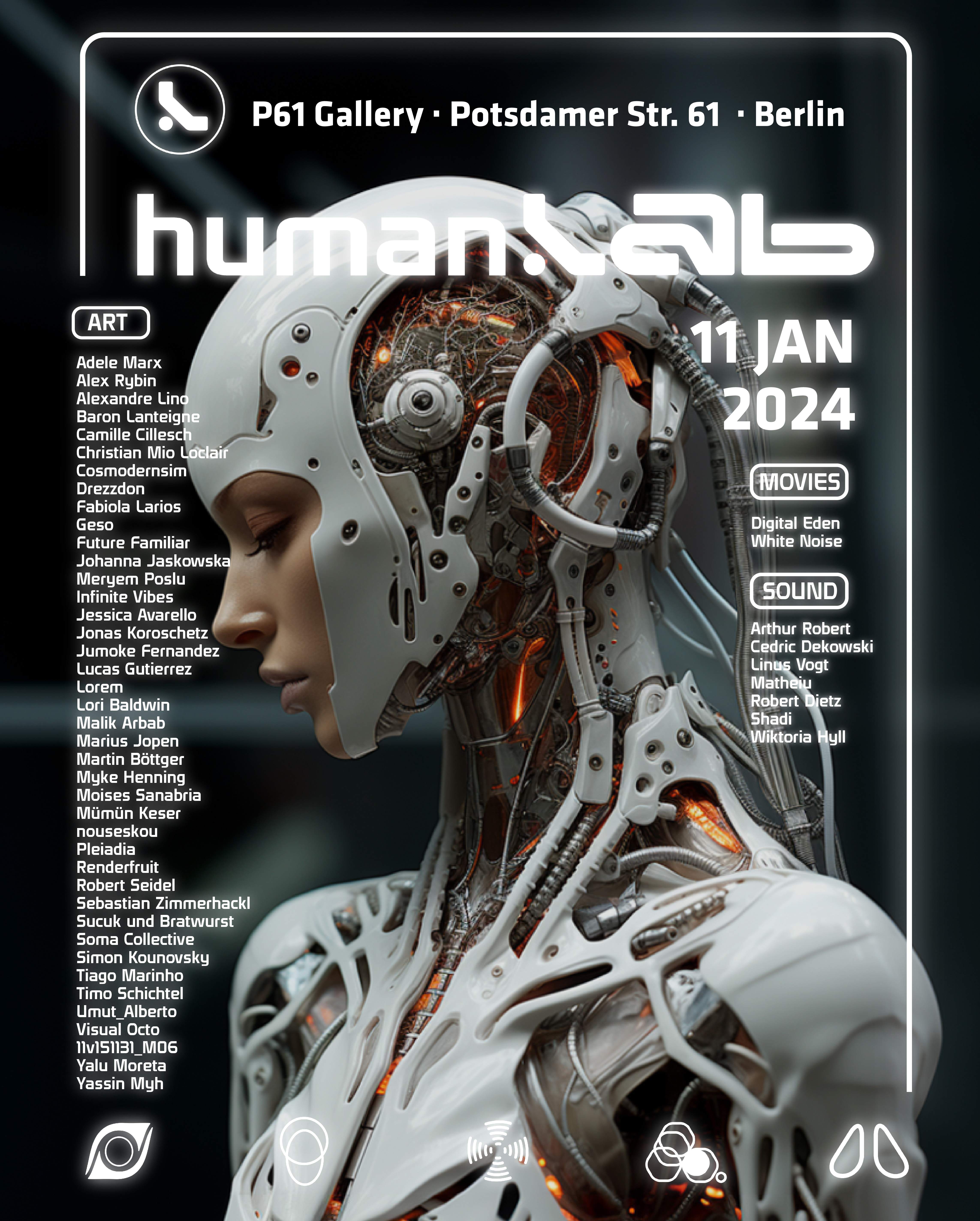 The Humanlab 4.0 at P61 Gallery, Berlin