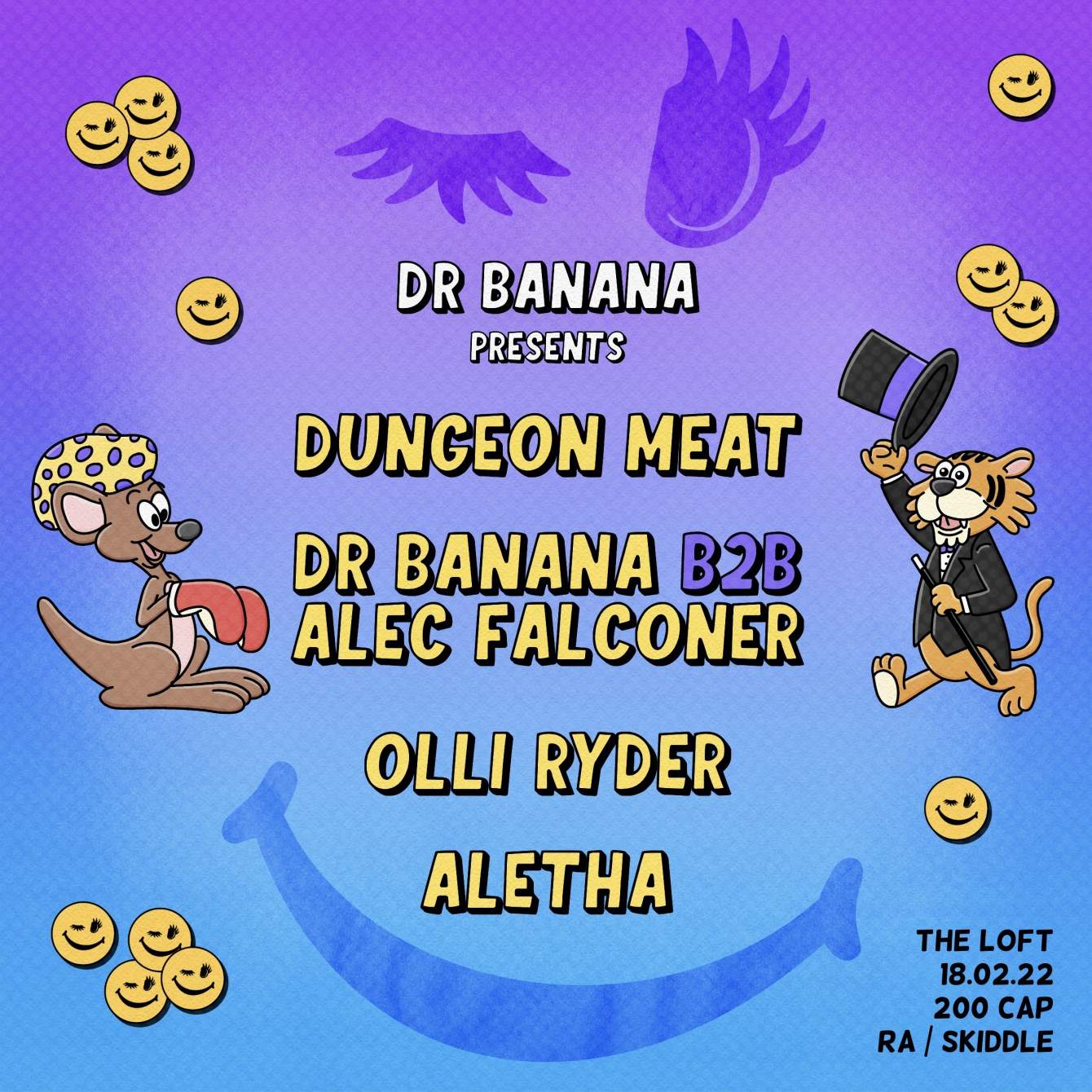Dr Banana presents: Dungeon Meat & Alec Falconer at The Loft, Manchester